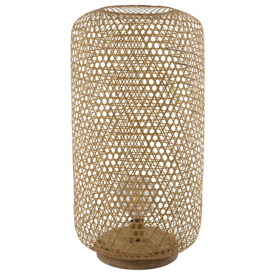 Etc Shop Stehlampe Design Steh Lampe Bambus Geflecht Wohn Ess Zimmer