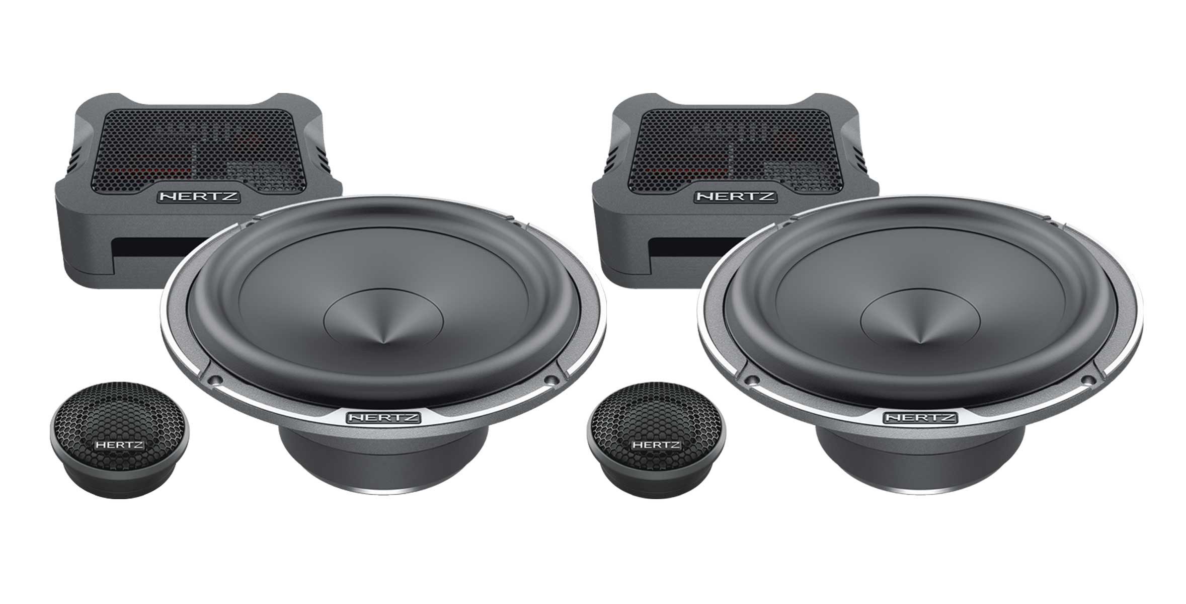 Hertz MPK 165.3 PRO 16,5cm 2-Wege Lautsprecher Komponentensystem Auto-Lautsprecher (Hertz MPK ...