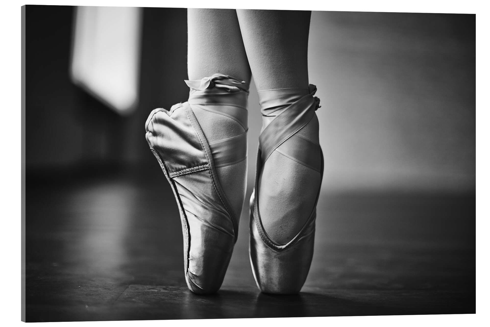 Posterlounge Acrylglasbild Editors Choice Ballerinafüße Während Der