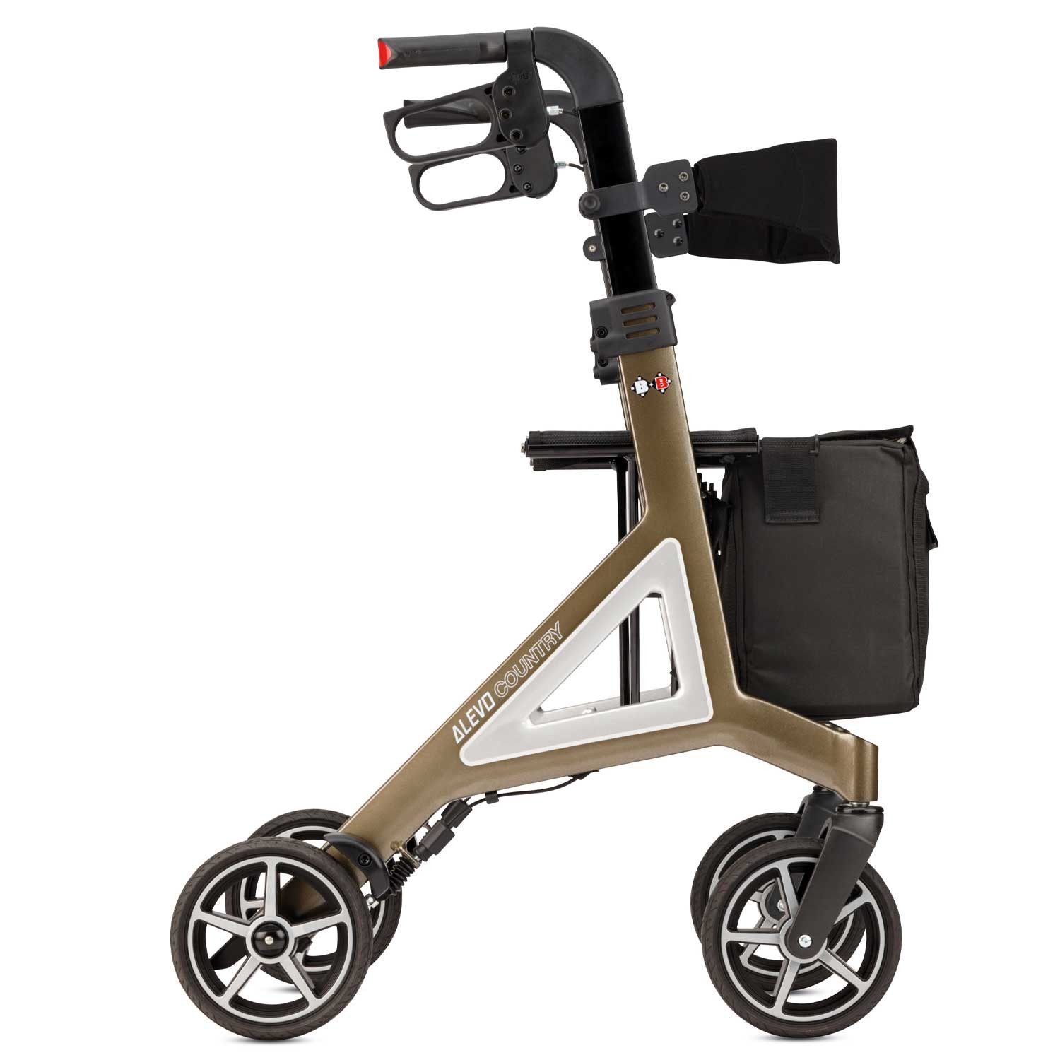 Bischoff & Bischoff Rollator Alevo Country Rollator - 51 cm Nachtblau
