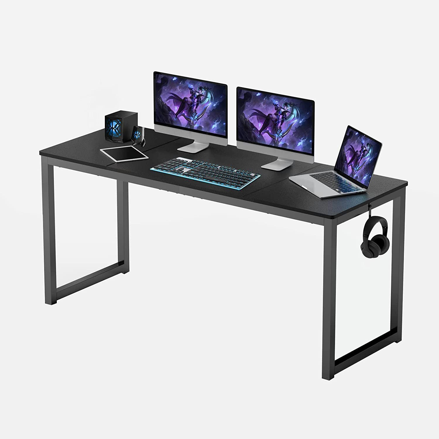 Sanodesk Schreibtisch Fd1 Computertisch Home Office Mit Eisenhaken