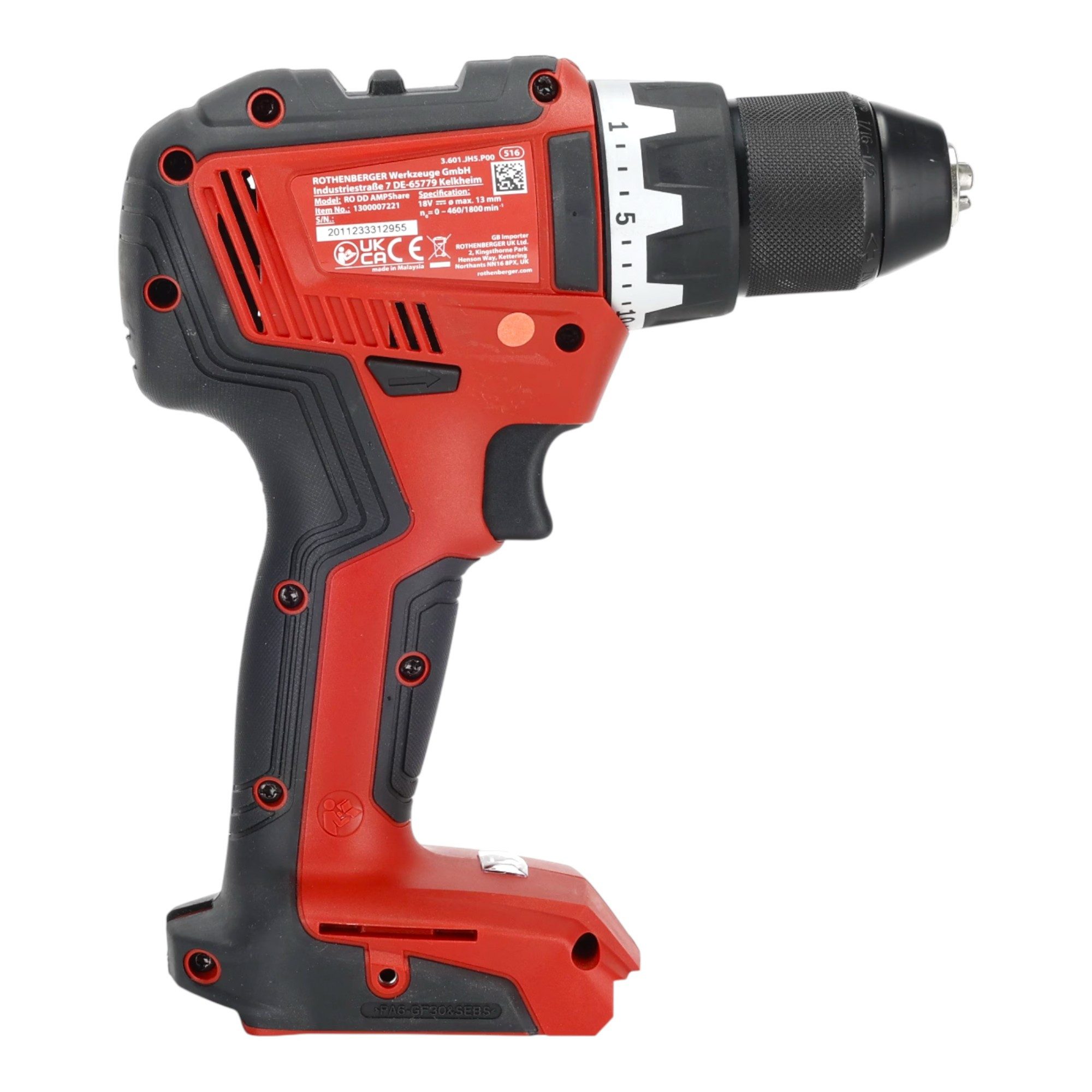 Rothenberger Akku-Schrauber RO DD55 Akku Bohrschrauber 18 V 55 Nm ...