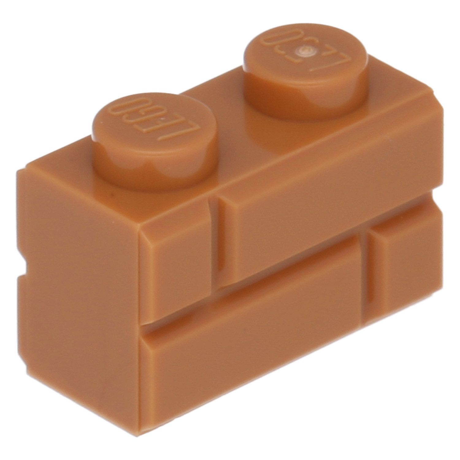 LEGO® Nougat Brick, Modified 1 x 2 with Masonry Profile Spielbausteine
