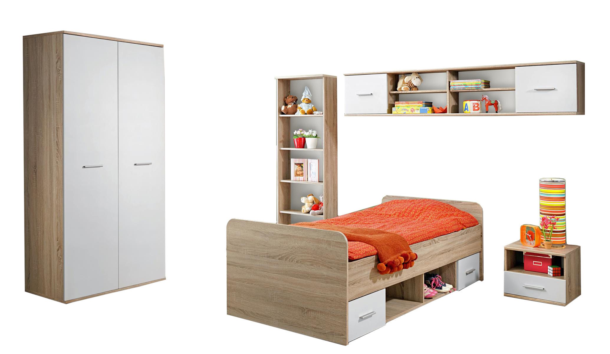 Xlmoebel Jugendzimmer Set Vollständiger Nachtschrank Stilbett