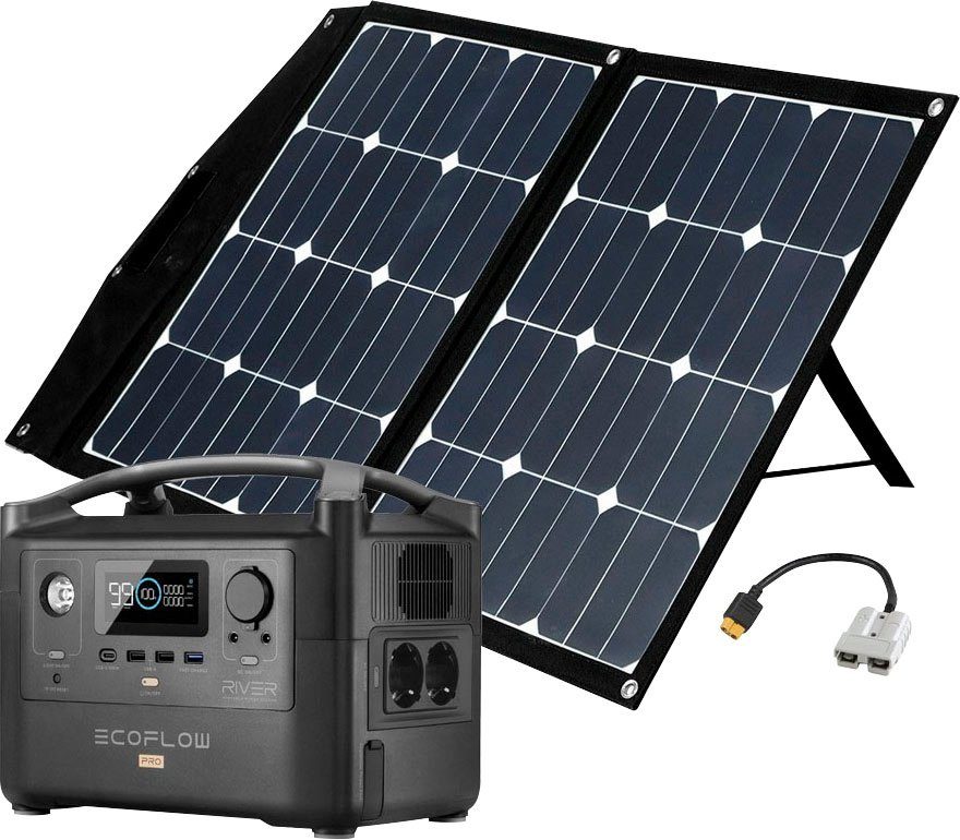 Ecoflow Solaranlage River Pro Powerstation 90w Fsp 2 Offgridtec