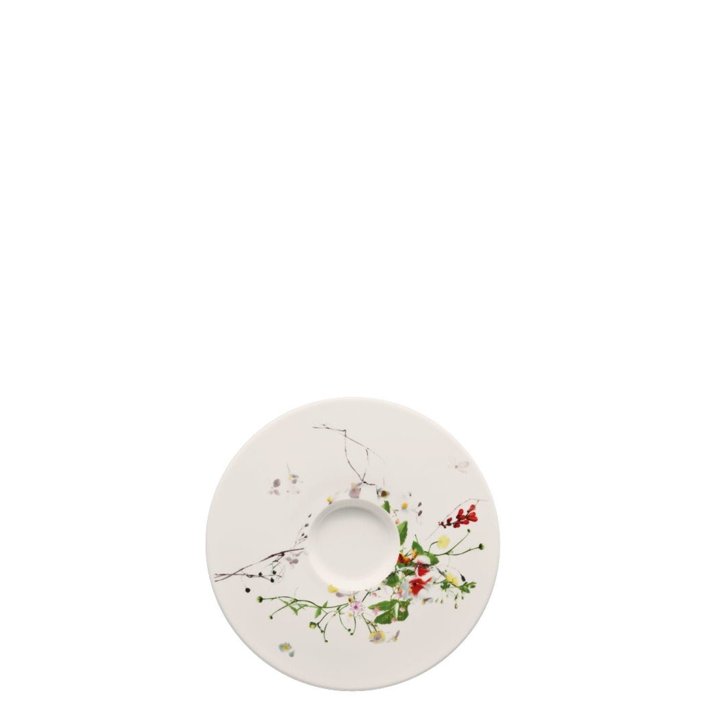 Rosenthal Untertasse Brillance Fleurs Sauvages Kaffee Untertasse 1 St