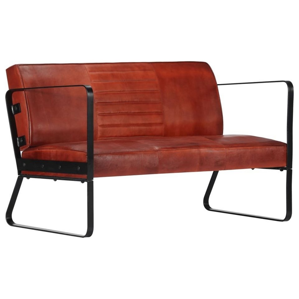 Möbelando Sofa Halfing Aus Leder In Braun Abmessungen Bht