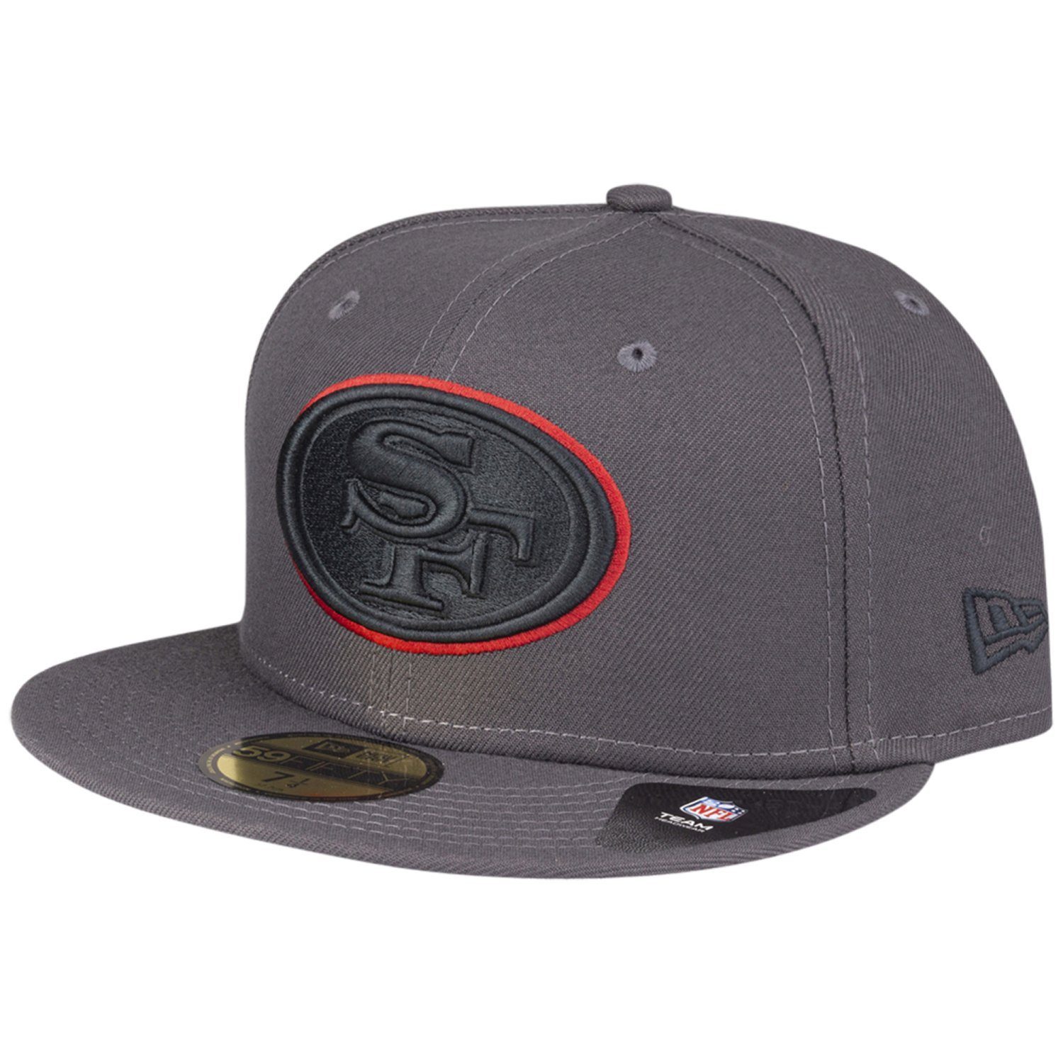 New Era Fitted Cap 59Fifty San Francisco 49ers, grau