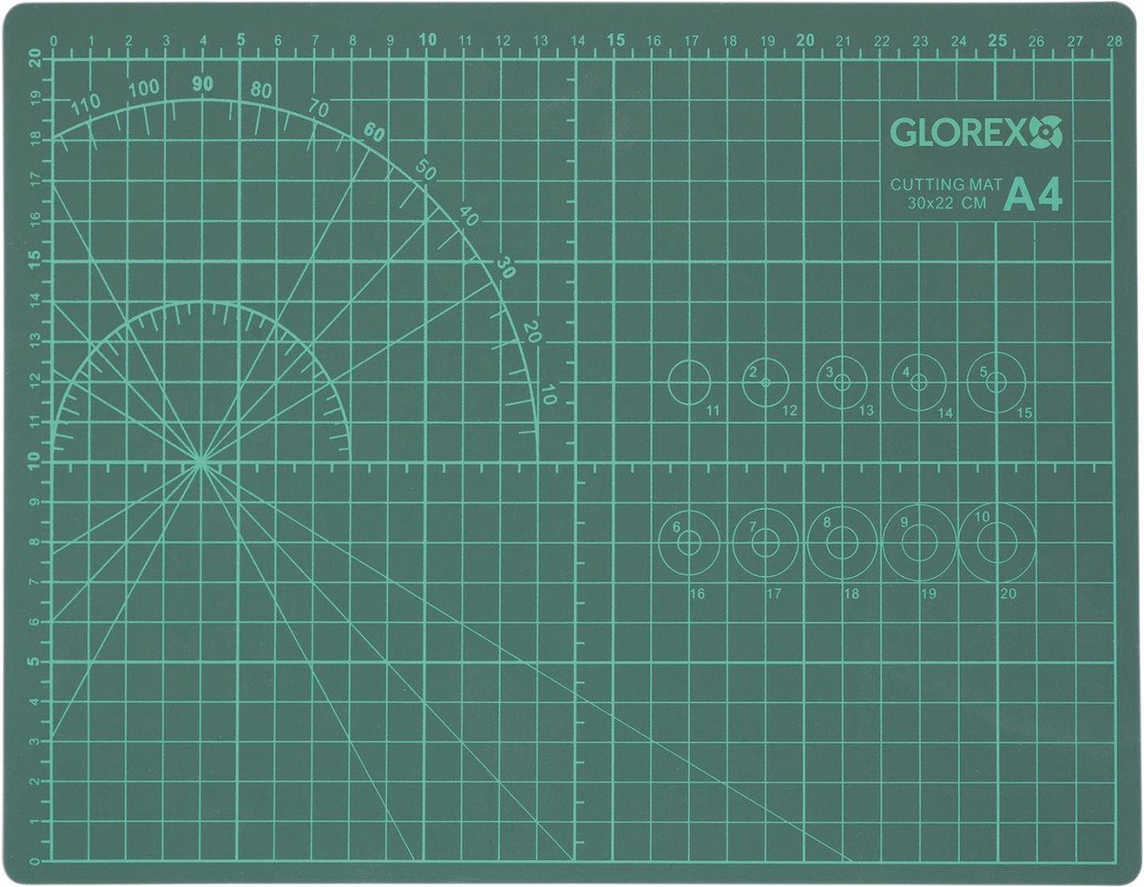 Glorex Bastelnaturmaterial Glorex Schneideunterlage A3, 30 x 45 cm