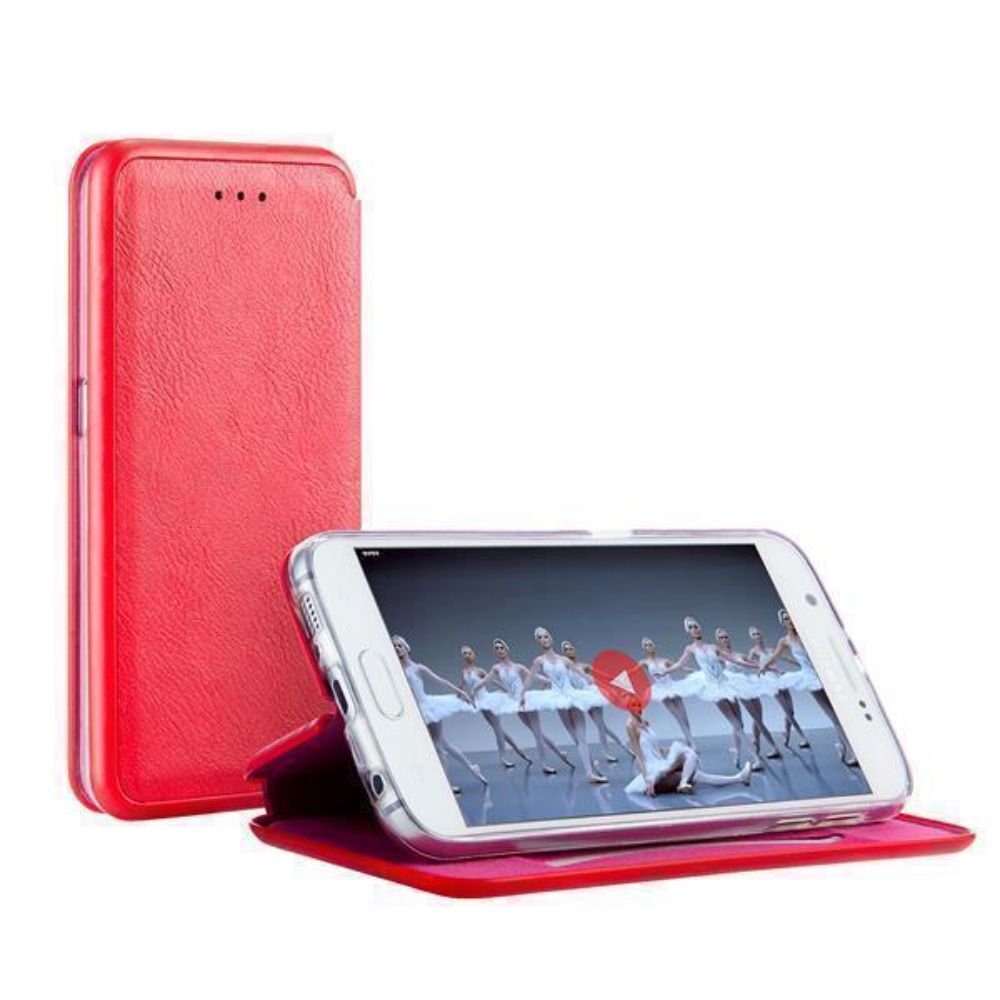 Mygadget Handyhülle Flip Case Hülle Mit Kartenfach And Standfunktion
