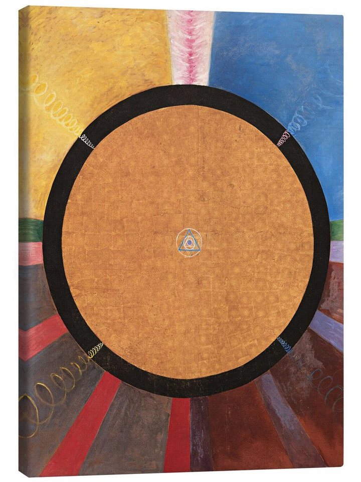 Posterlounge Leinwandbild Hilma Af Klint Nr 3 Altarbild Wohnzimmer