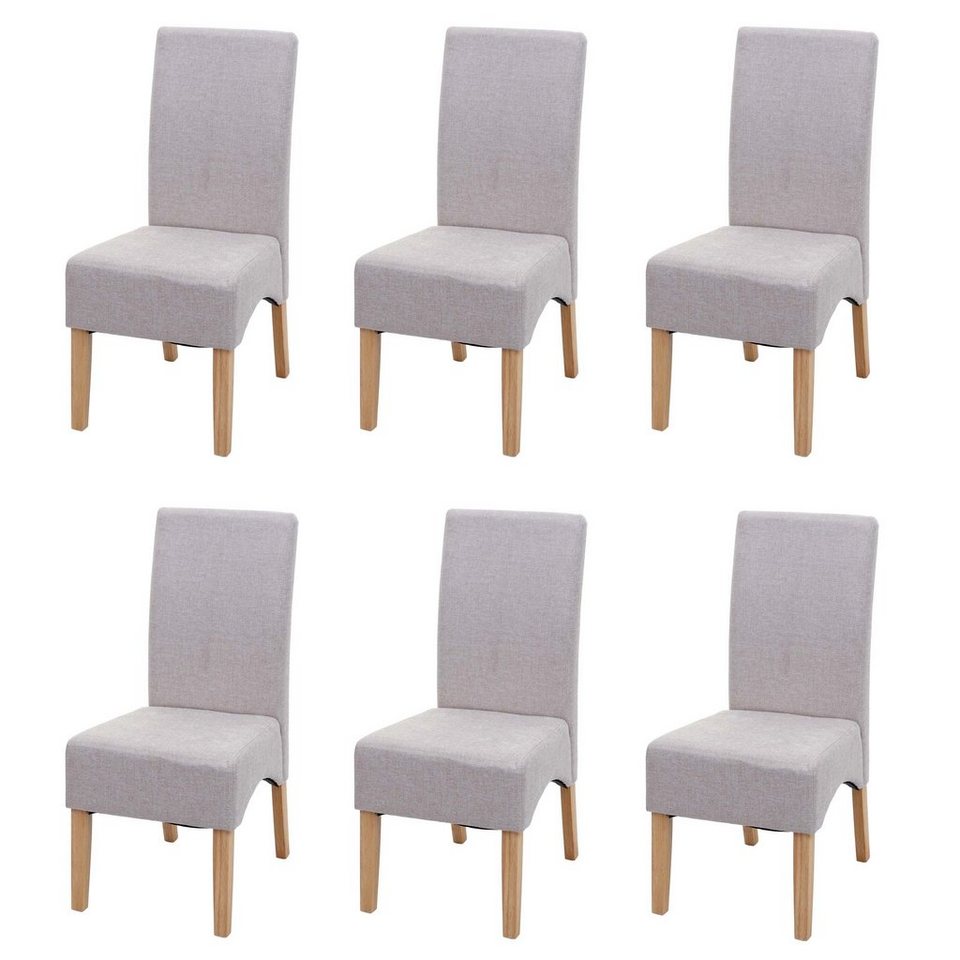 Mcw Esszimmerstuhl Crotone S6 Set 6 St 6er Set Abgerundete Ecken