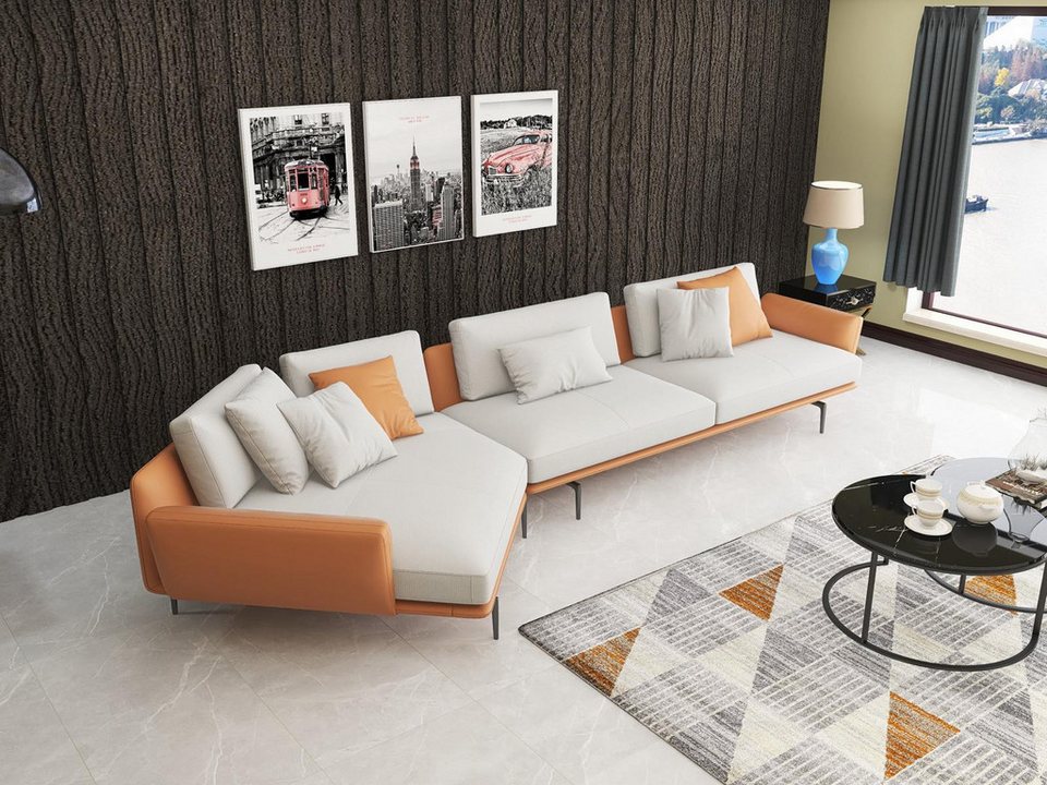 Xlmoebel Ecksofa Neues Modernes Design Sofa In L Form Aus Stoff Für Das