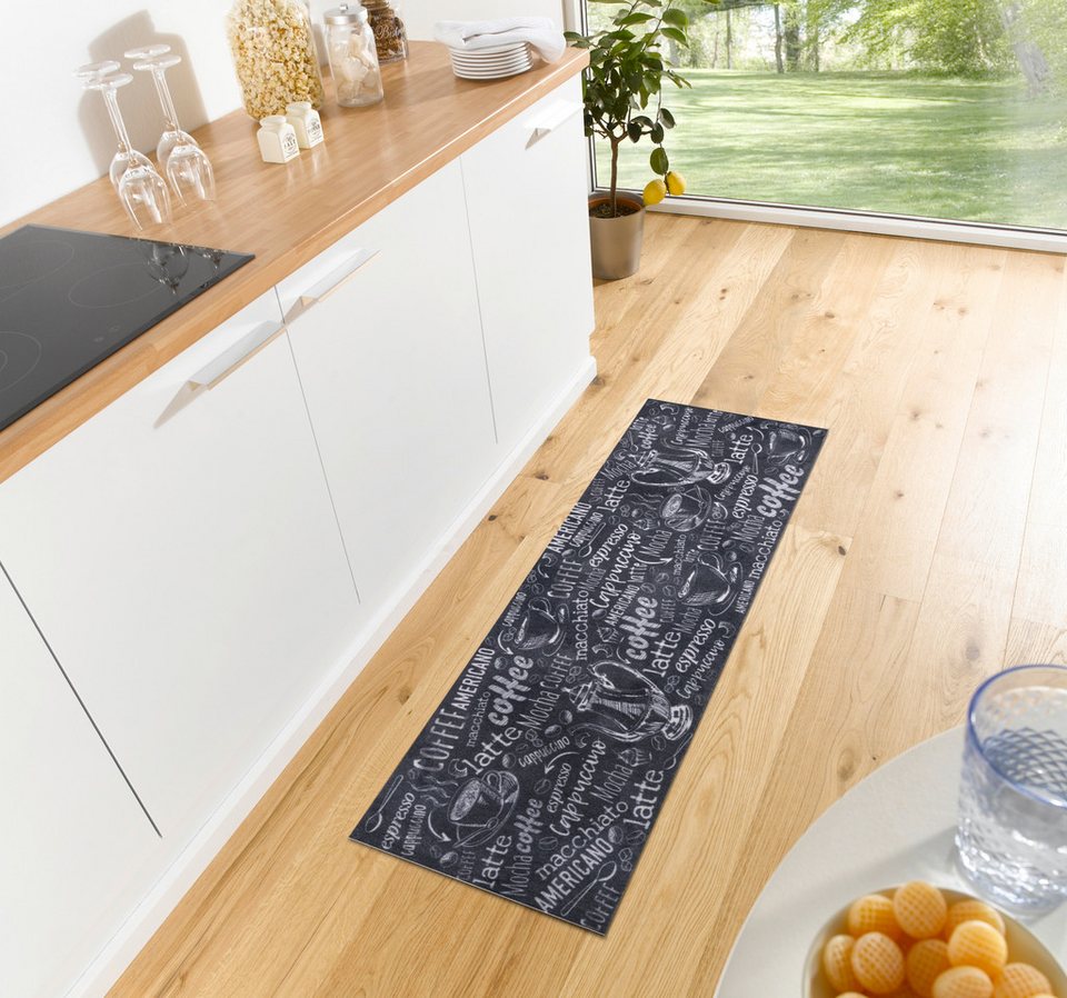 Hanse Home Küchenläufer Wild Coffee Board Rechteckig Höhe 3 Mm