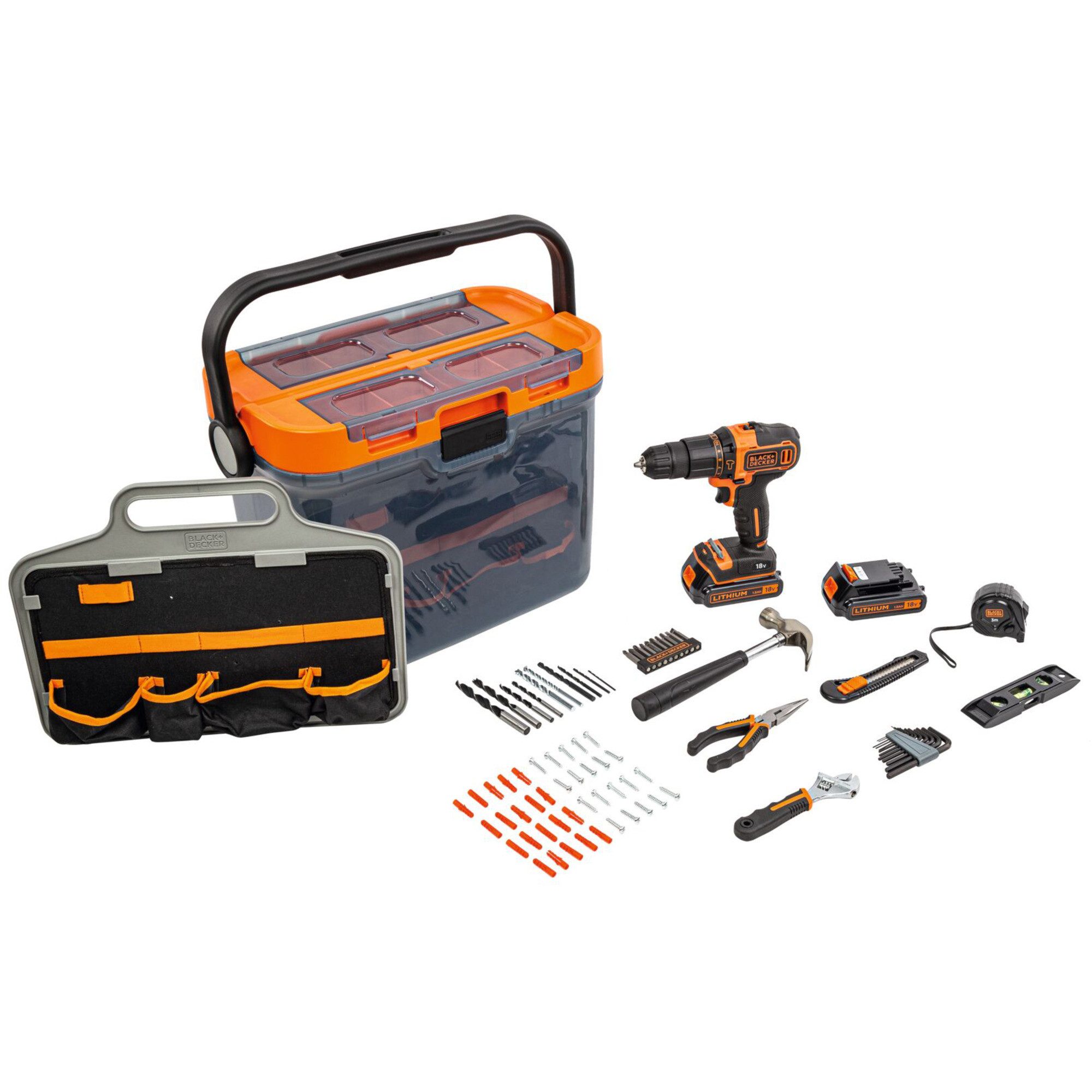 Black + Decker Akku-Schlagbohrschrauber BLACK+DECKER Akku ...