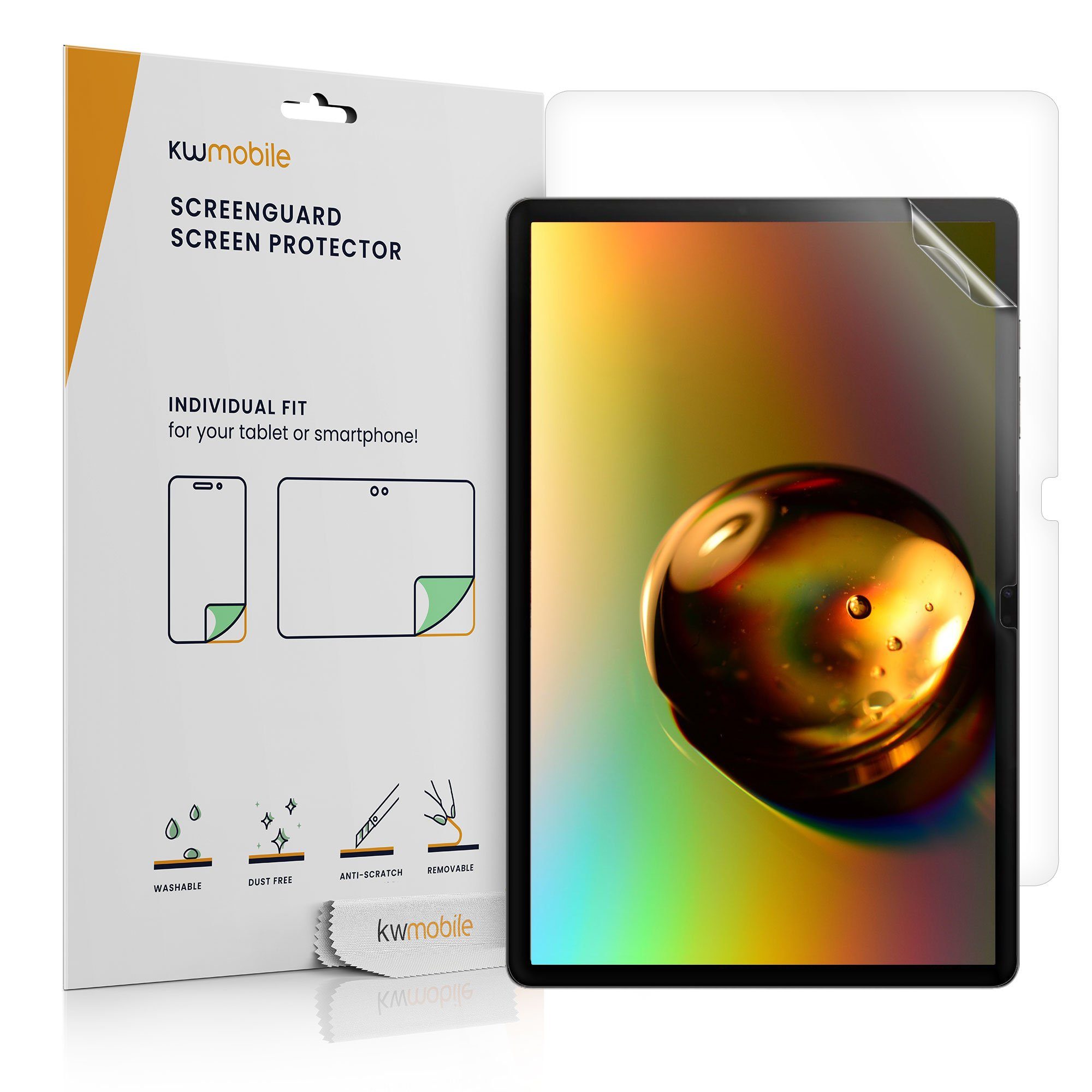 Kwmobile Schutzfolie 2x Folie Für Samsung Galaxy Tab S9 Full Screen