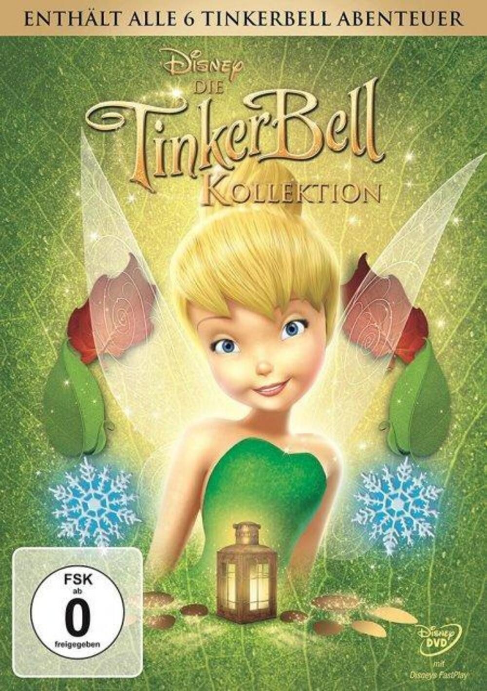 Walt Disney DVD Die Tinkerbell Kollektion, EAN/ISBN: 8717418606855