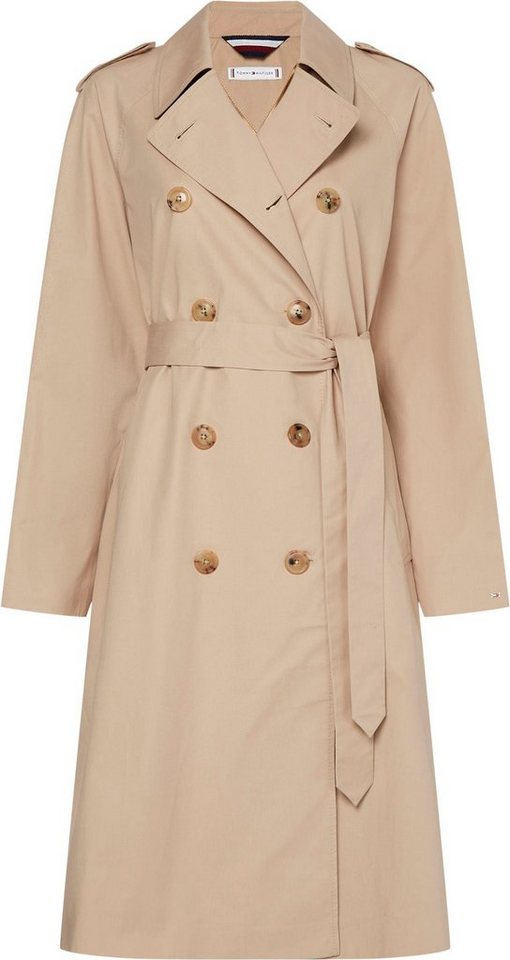 Tommy Hilfiger Trenchcoat 1985 Cotton Blend Db Trench Mit Tommy