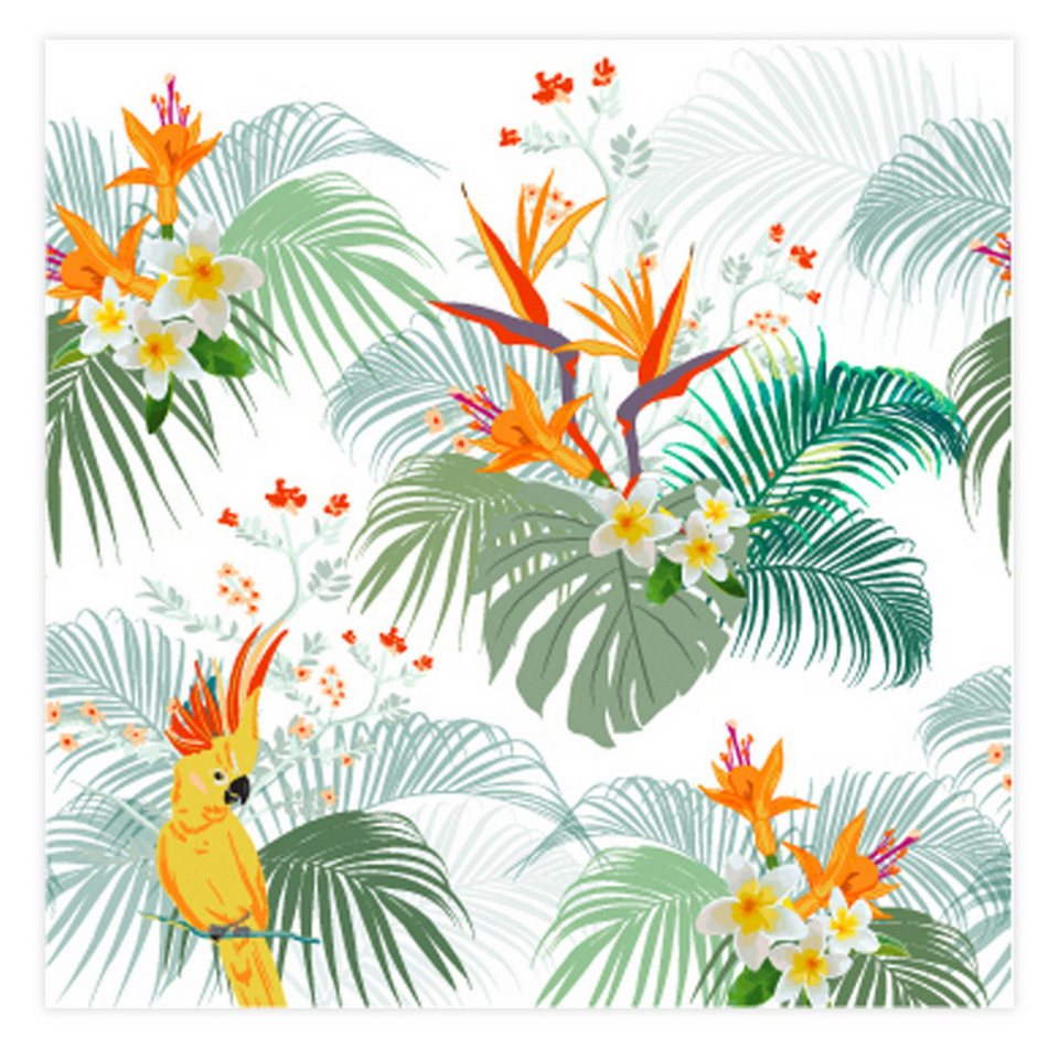 Macosa Home Papierserviette Servietten Set 40 Stk 25 X 25 Cm Motiv