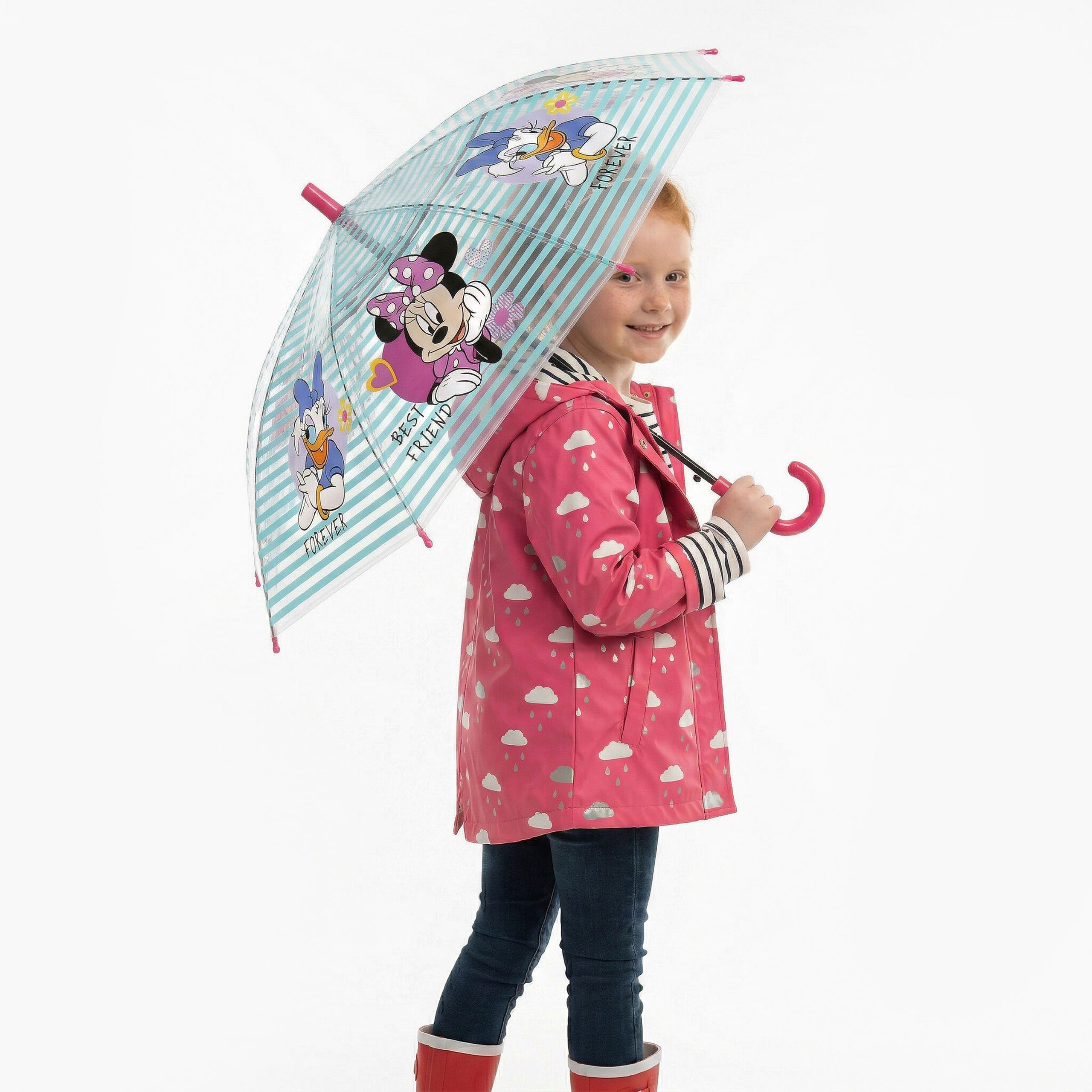 Disney Taschenregenschirm DISNEY Minnie Mouse Kinderregenschirm ...