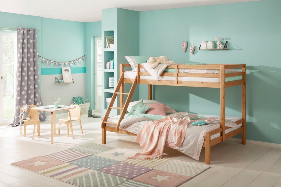 Lüttenhütt Kinderbett Alpi Mit 2 Schlafgelegenheiten Inklusive