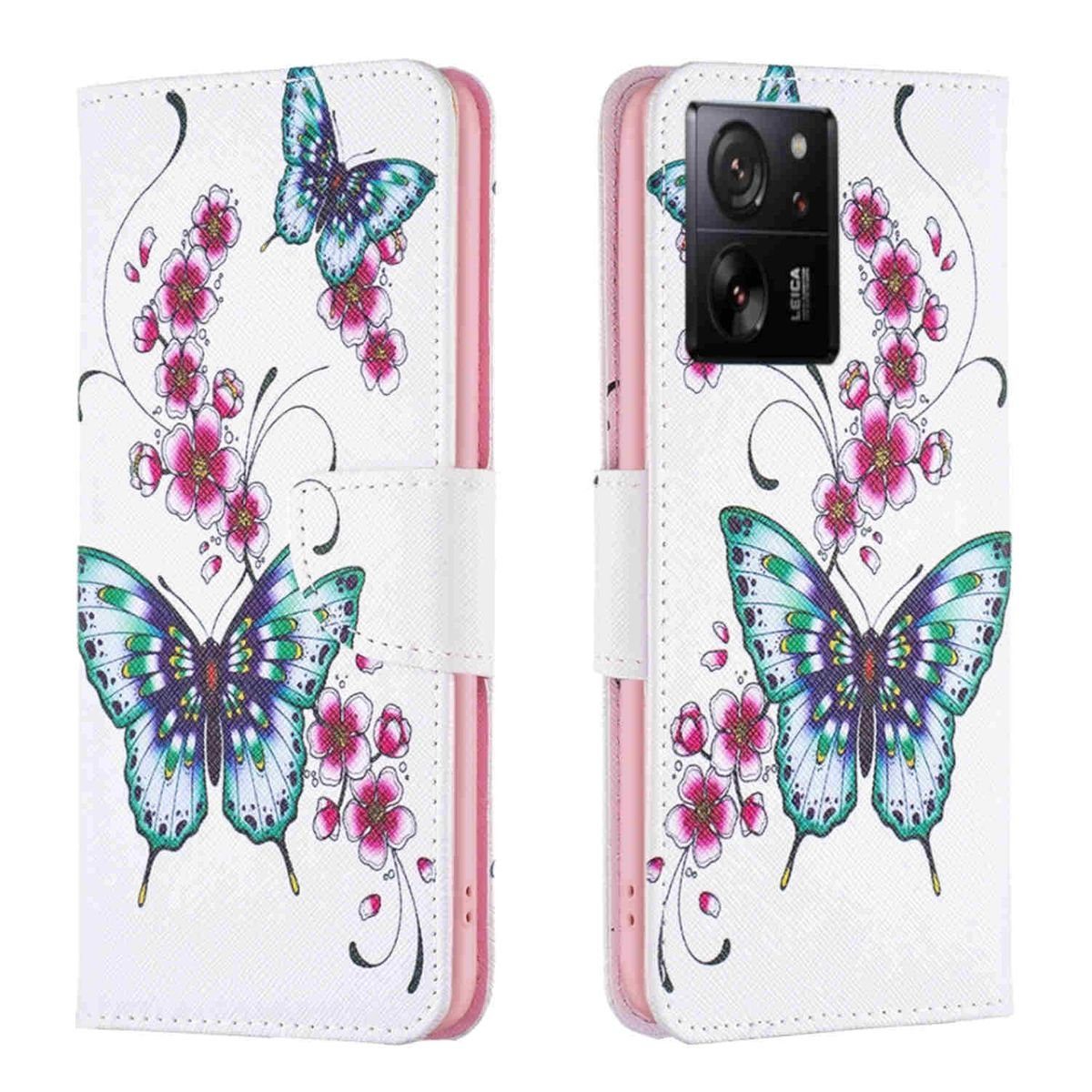 Wigento Handyhülle Für Xiaomi 13t 13t Pro Kunstleder Handy Tasche