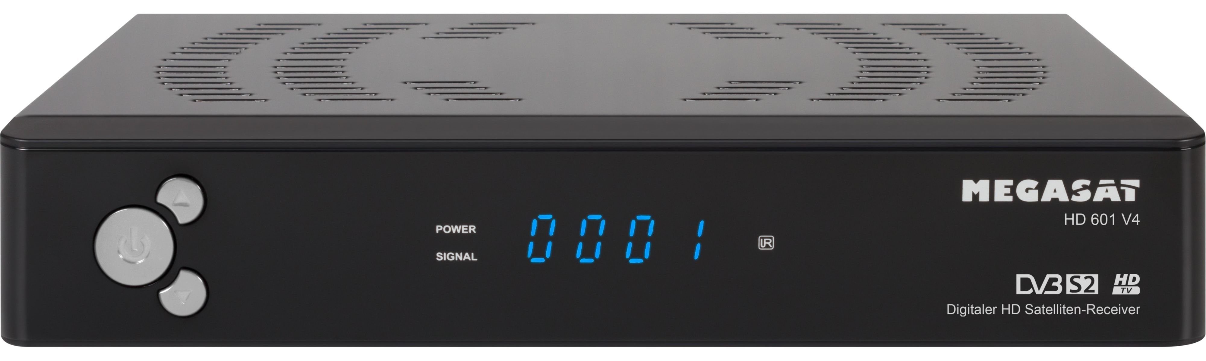 Megasat MEGASAT SAT-Receiver HD 601 V4, DVB-S2, Full HD Satellitenreceiver, HD Satelliten ...