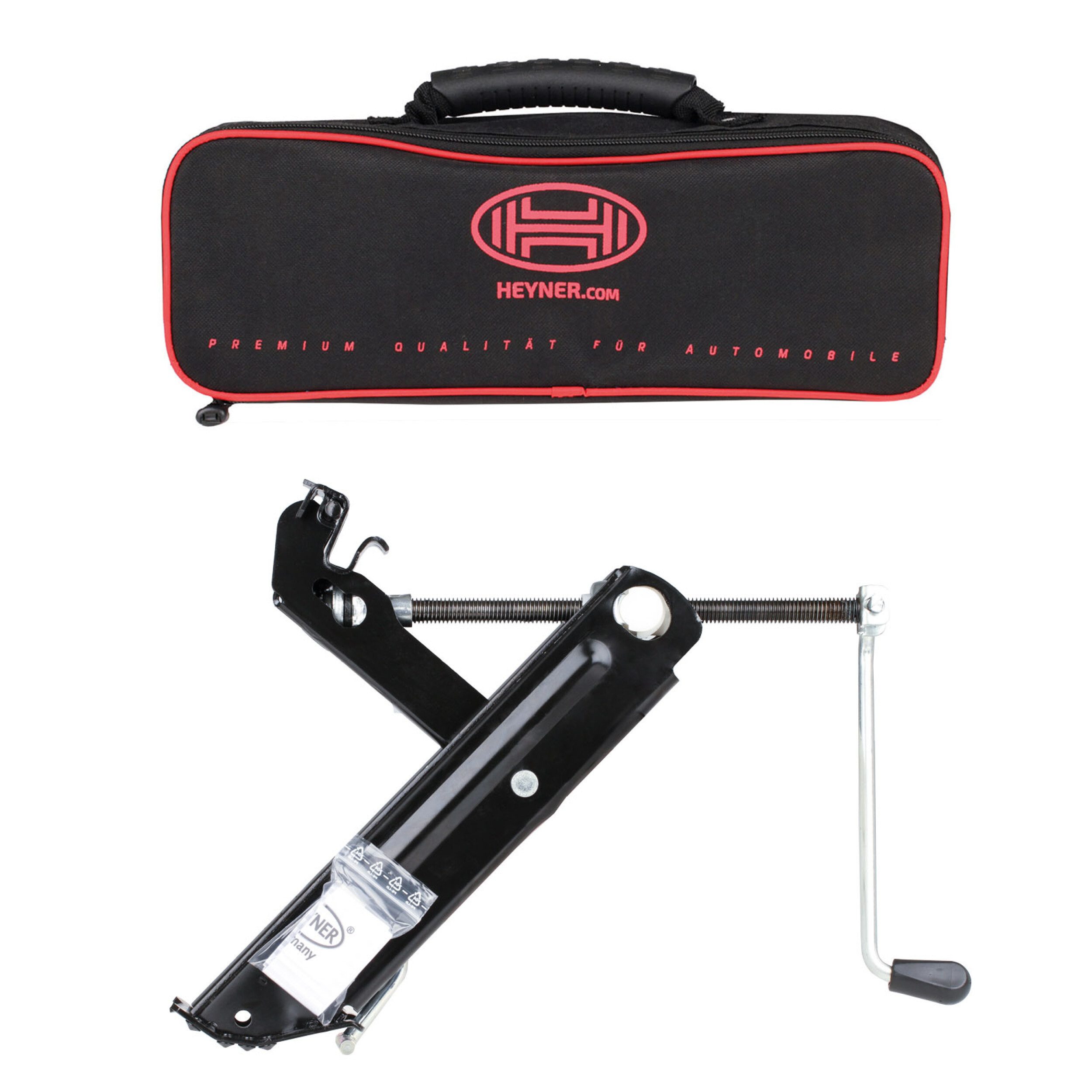 HEYNER Wagenheber OEM Erstausrüsterqualität Passat / Superb - bis 1150 kg, max. Hubhöhe: 38.5 cm ...