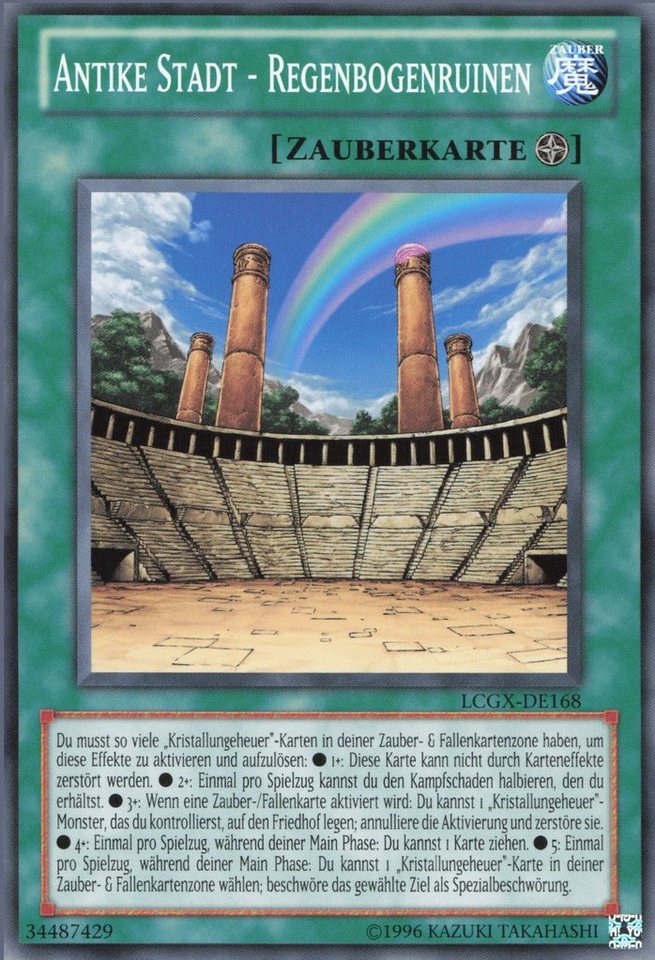 ᐅ Recollectibles Sammelkarte Yugioh Karte Antike Stadt