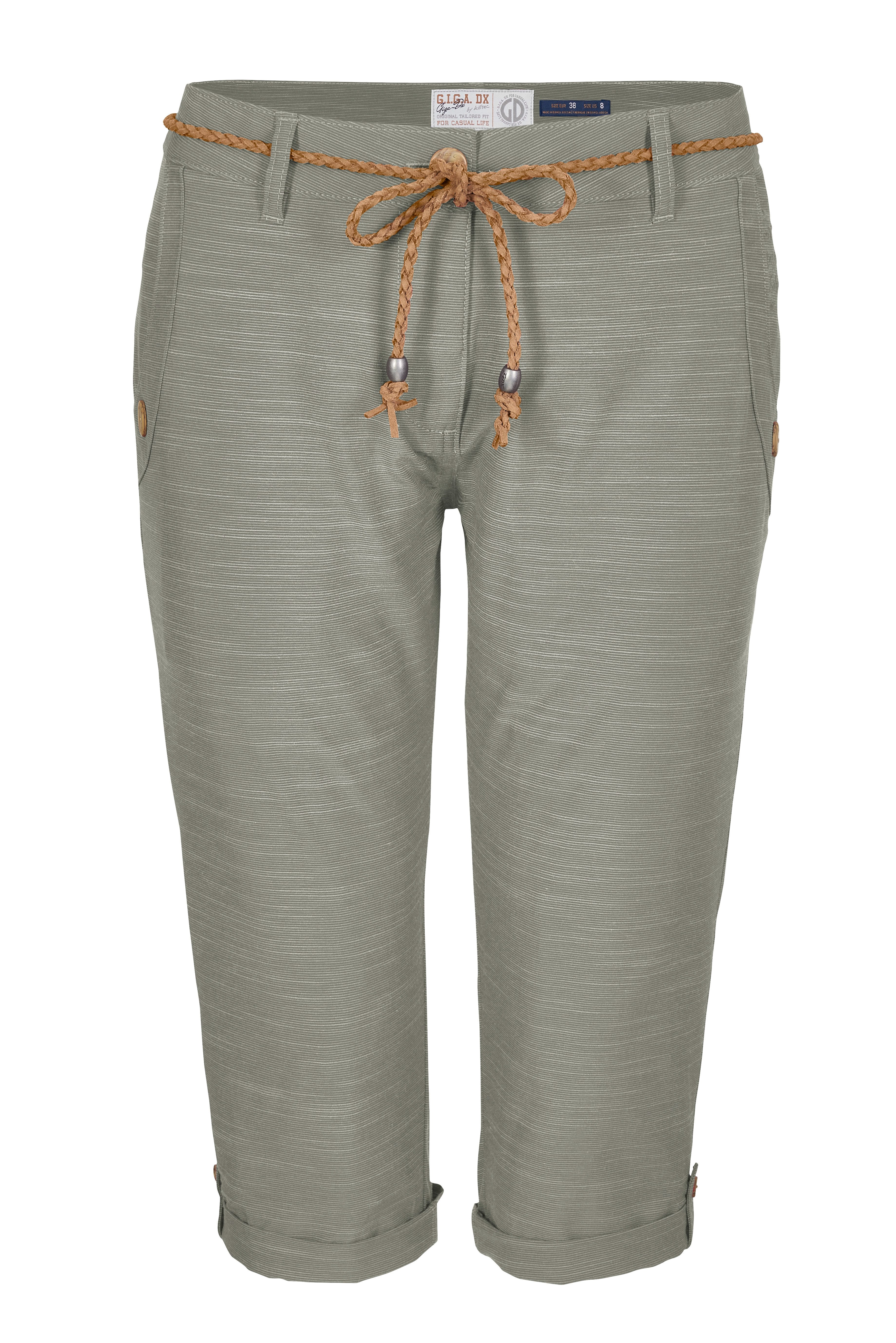 Giga.dx Caprihose GS 93 WMN PNTS CS Sommerhose, Urlaubshose inklusive Kordelgürtel