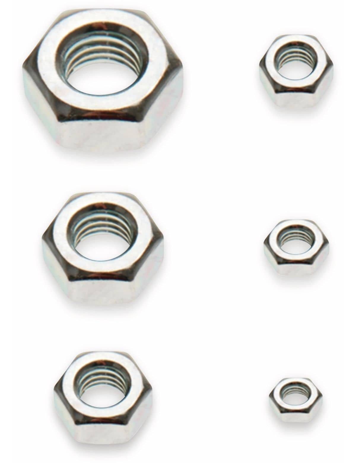 BGS technic Muttern BGS TECHNIC Muttern-Sortiment 8086, M3...M10 ...