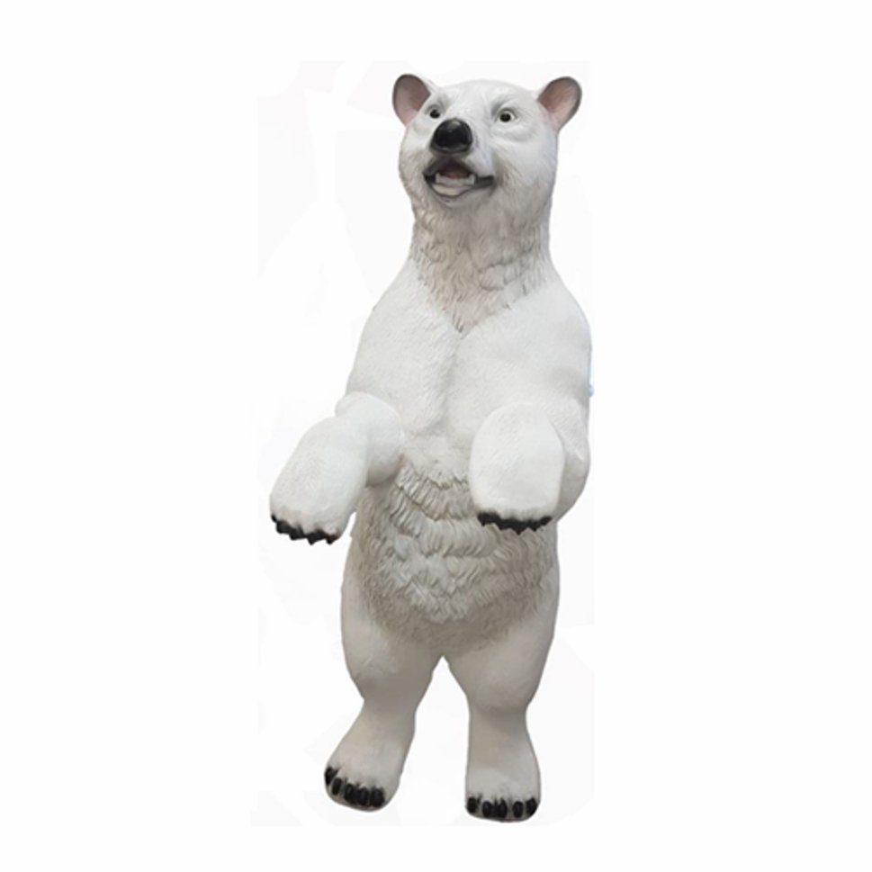 Jvmoebel Skulptur Bär Lebensgroße Figur Dekoration Statuen Skulptur