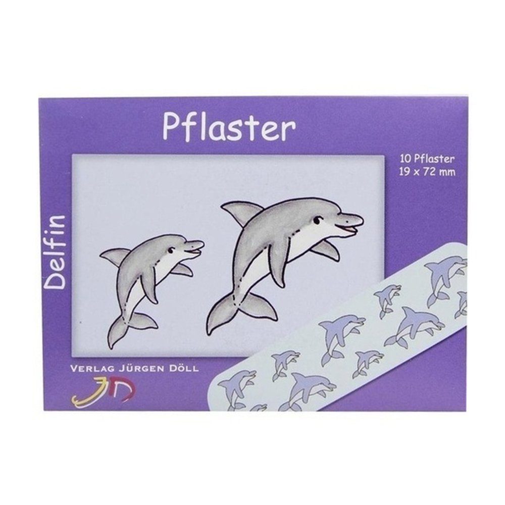 Axisis GmbH Wundpflaster KINDERPFLASTER Delfin Briefchen, 10 St