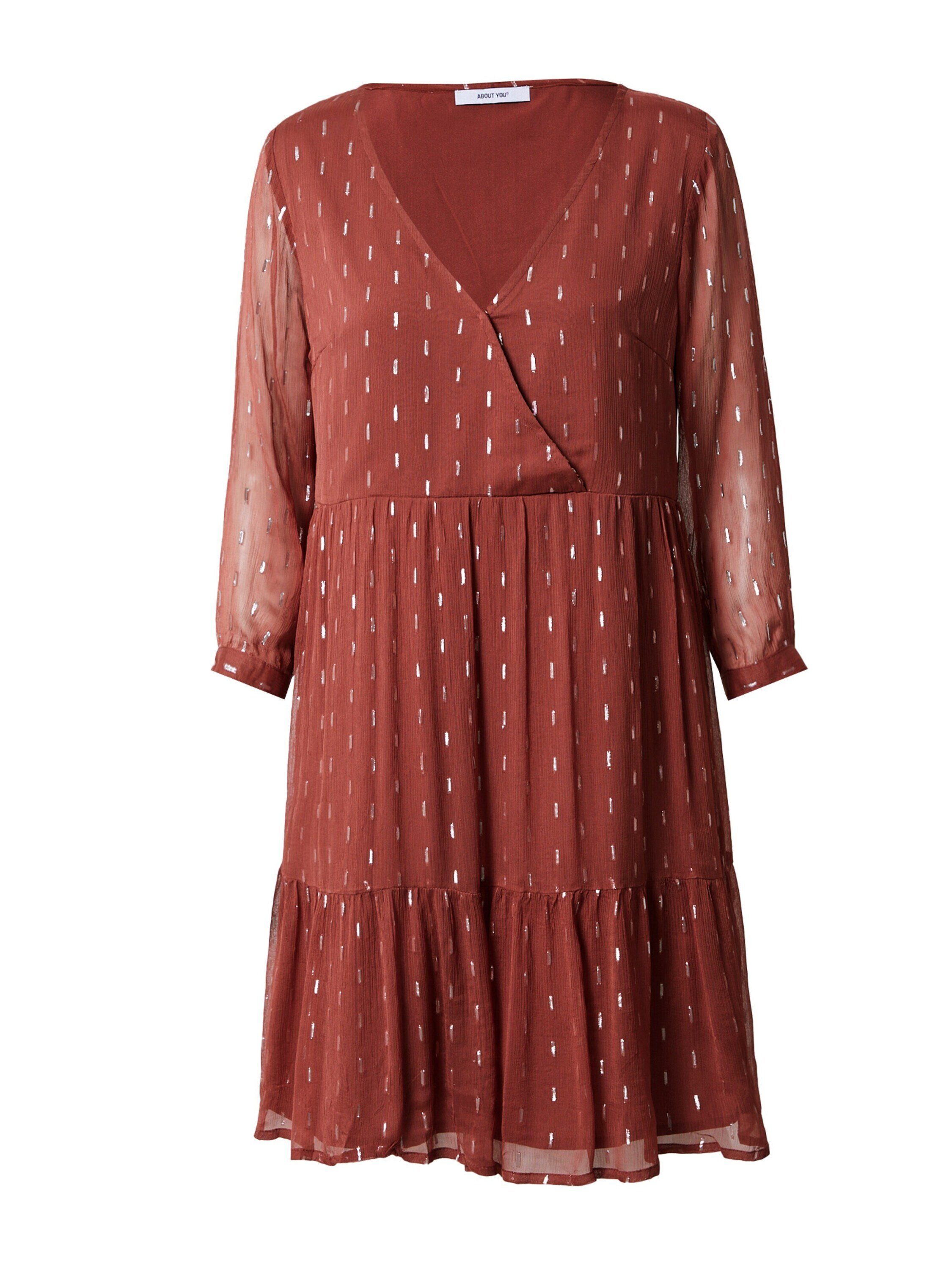About You Minikleid Mette 1 Tlg Drapiertgerafft Wickel Design