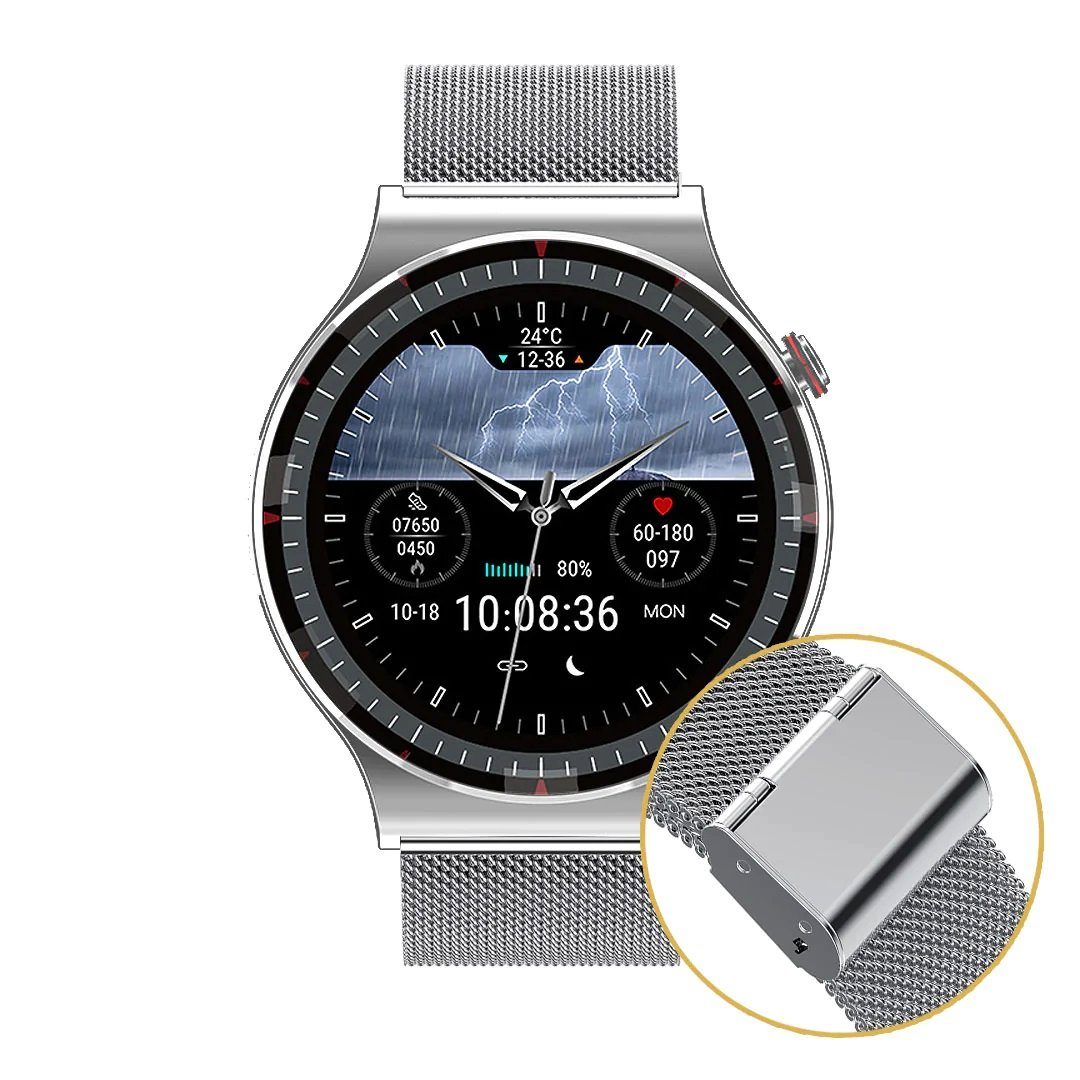 Knauermann Pro 2 Smartwatch (3,3 cm/1,3 Zoll)