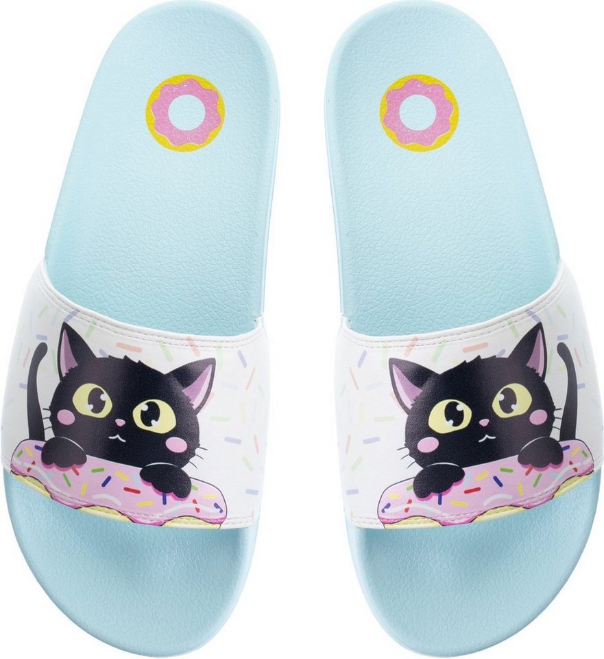 Corimori Badeschuhe für Erwachsene Katze Nero Schlappen (Packung ... Corimori Badeschuhe für Erwachsene Katze Nero Schlappen (Packung ...
