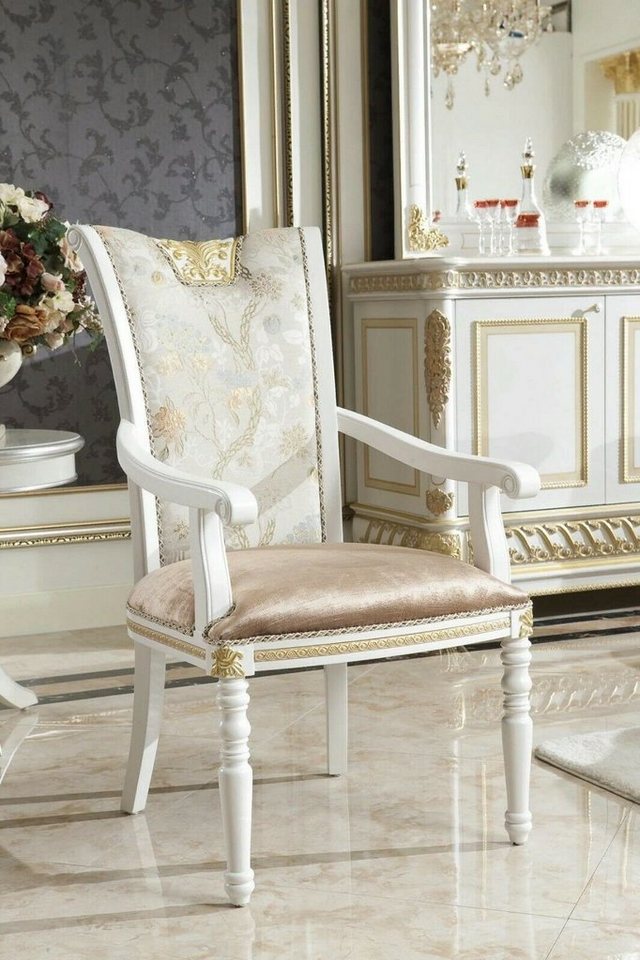 Jvmoebel Stuhl 4 Stühle Set Esszimmer Designer Holz Stuhl Garnitur