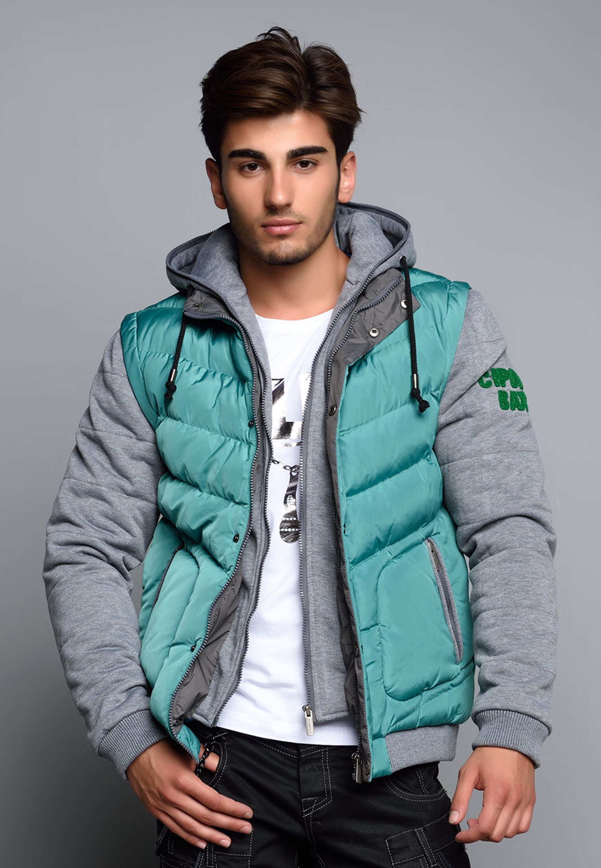 Cipo And Baxx Outdoorjacke Mit Wärmendem Stepp Element