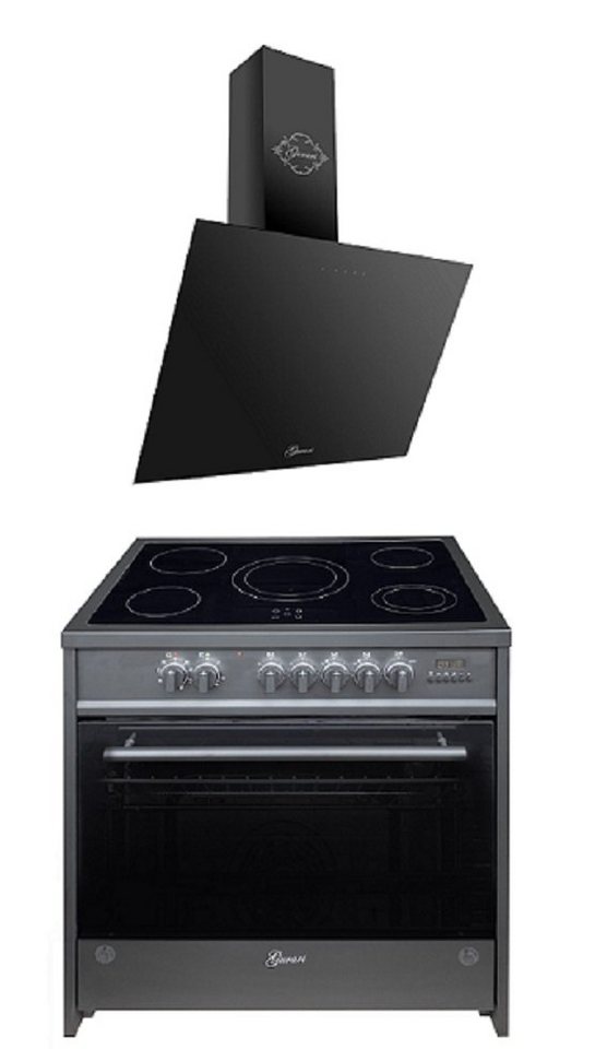 Gurari Elektro Standherd Gch E 912 Bl Gch 286 Bl 9 Prime Mit 1 Fach