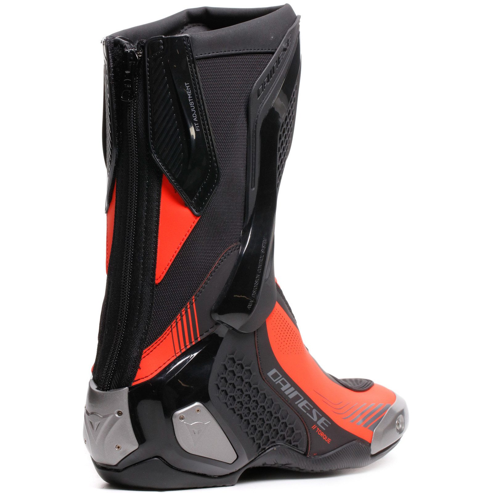 Dainese Dainese Torque 4 Motorradstiefel Schwarz / Rot-Fluo 41 ...