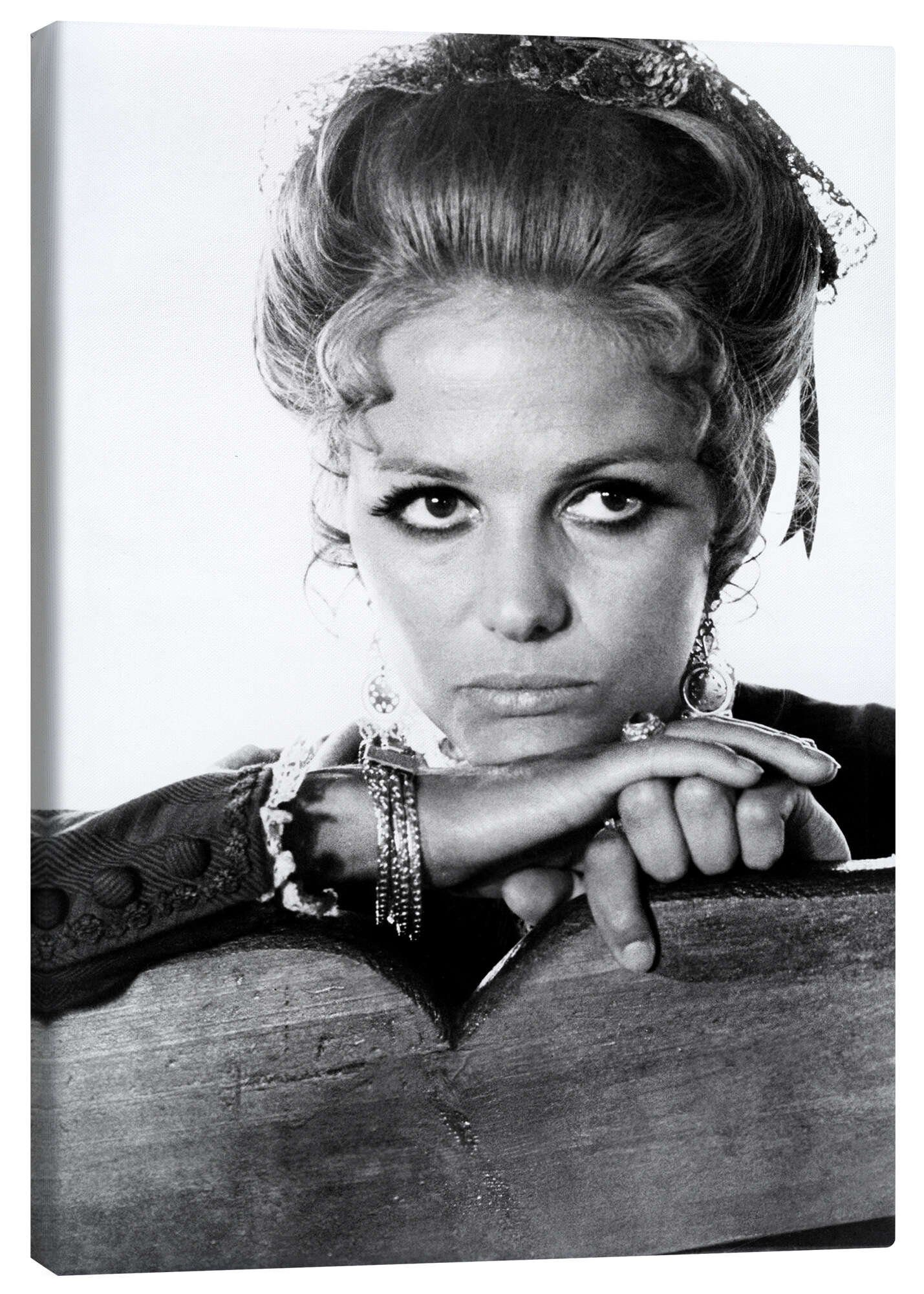 Posterlounge Leinwandbild Everett Collection Claudia Cardinale Spiel