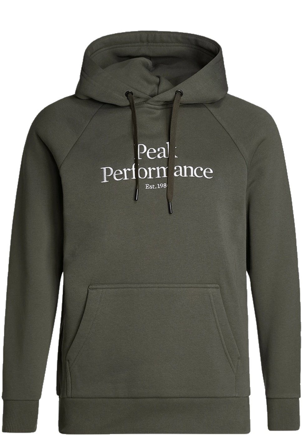Peak Performance Sweatshirt, Peak Performance Herren Orginal Hood Pine ...