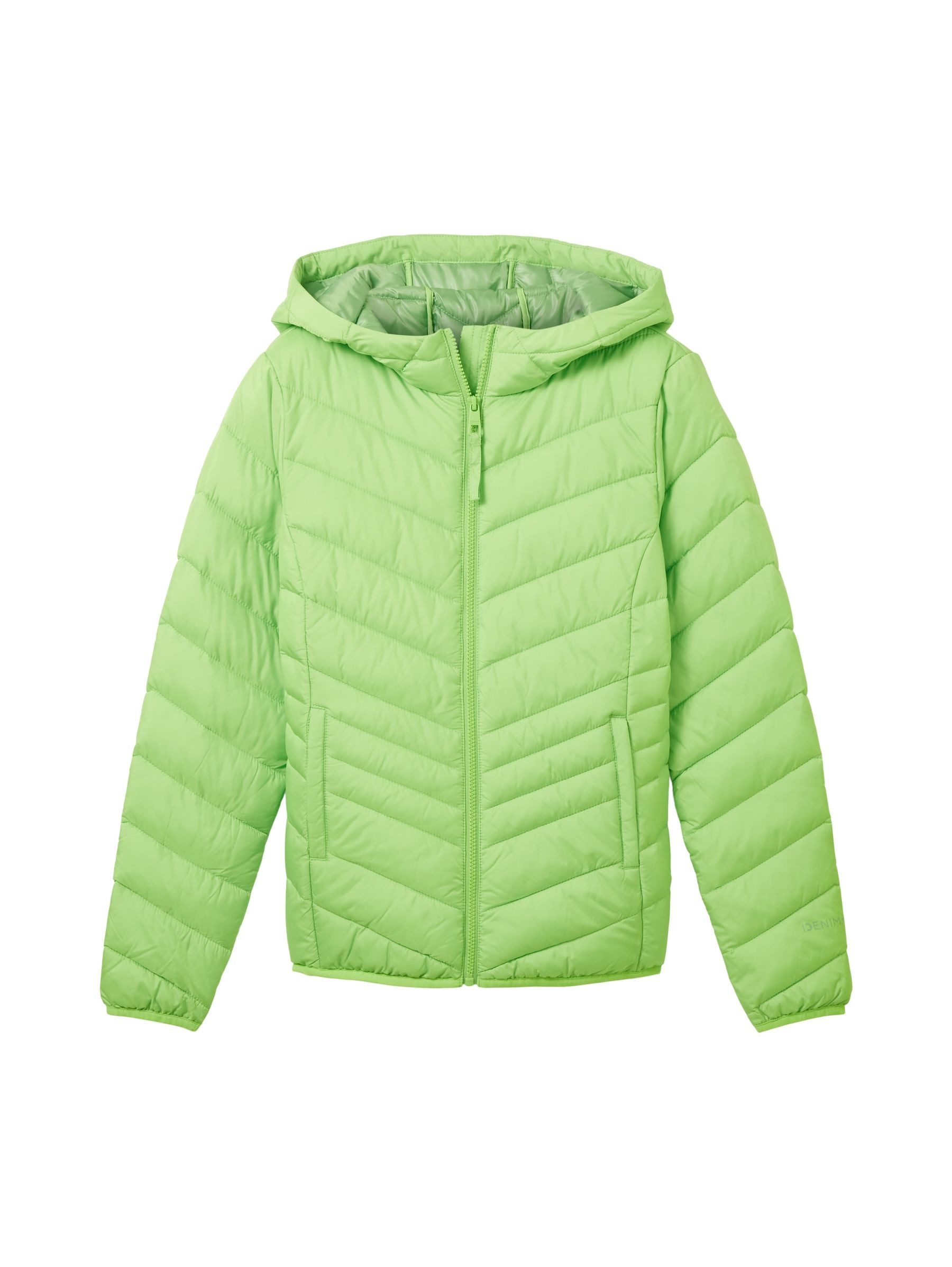 TOM TAILOR Blouson Übergangs Stepp mit Kapuze Puffer Basic light weight ...
