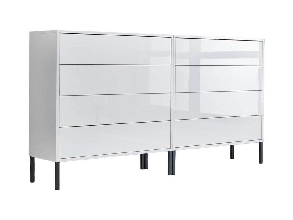 Bmg Möbel Sideboard Mailand Set 1 Kommode Schubladenkommode Anrichte