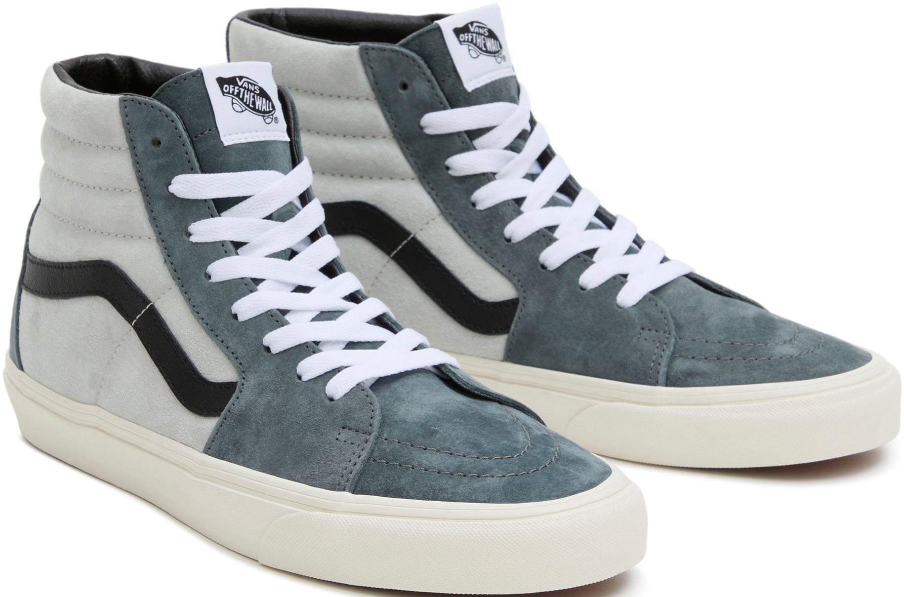 Vans SK8-HI Sneaker mit klassischer Logo-Flag, Gepolsterter Schaft und ...