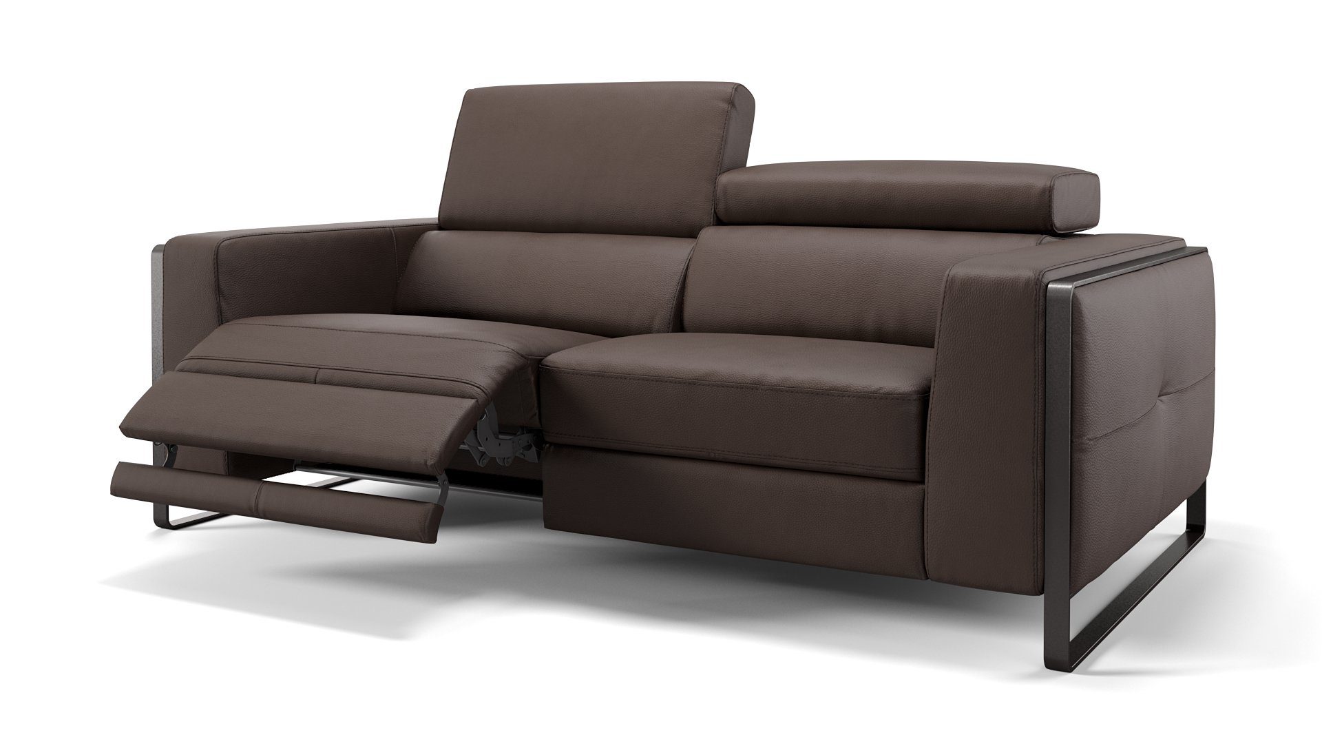 Sofanella 3-Sitzer Sofanella Dreisitzer MANZANO Ledercouch ...