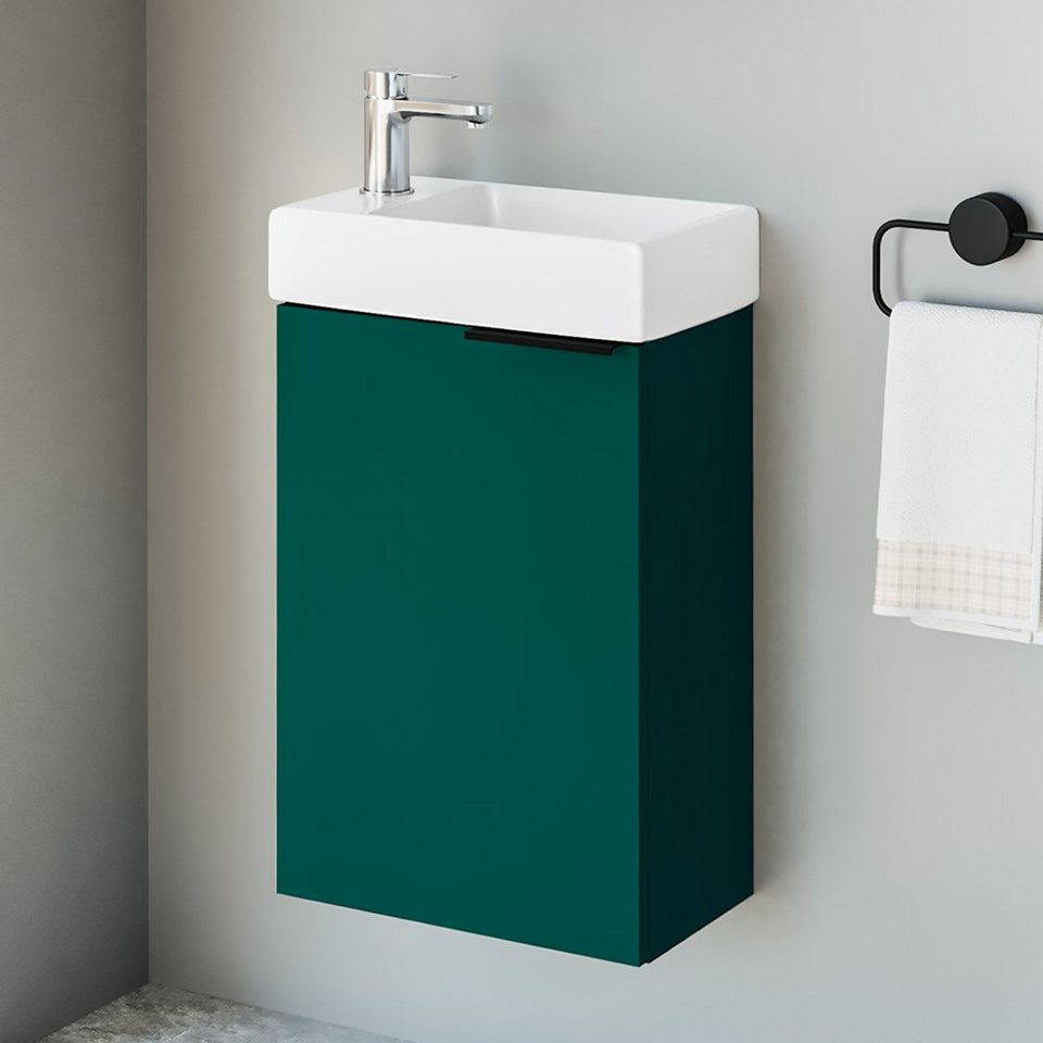 Planetmöbel Waschtisch Compact 40 3er Set 1 St Badmöbel Breite 40