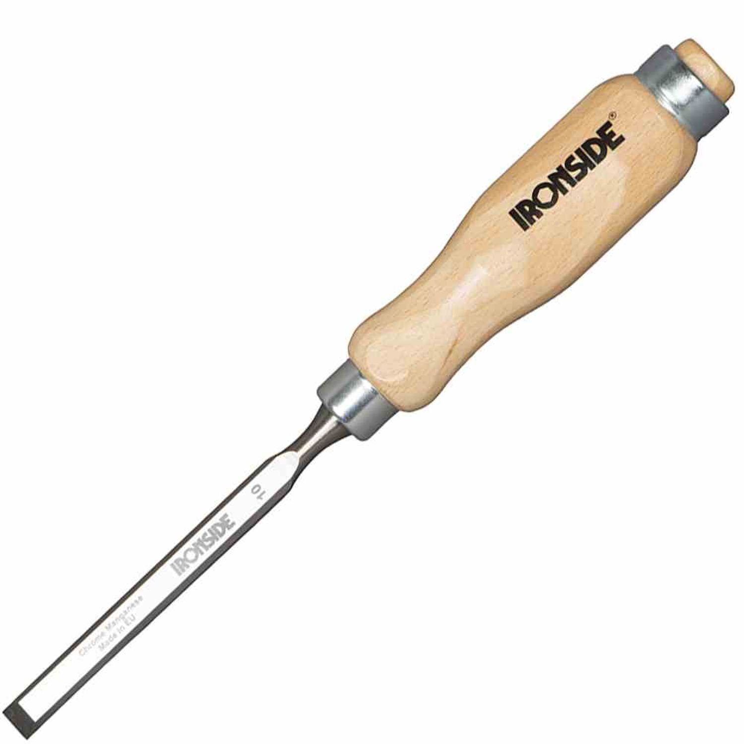 IRONSIDE Stechbeitel Stechbeitel 10 x124mm Holzheft