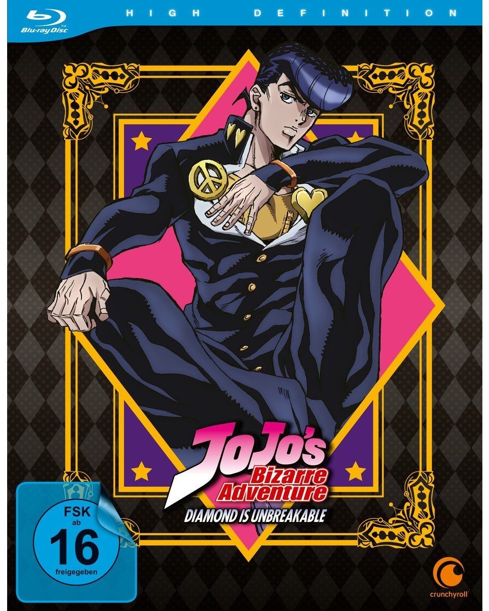 Crunchyroll Blu-ray JoJo's Bizarre Adventure: Diamond Is Unbreakable. Staffel.3.1, 2 Bl...