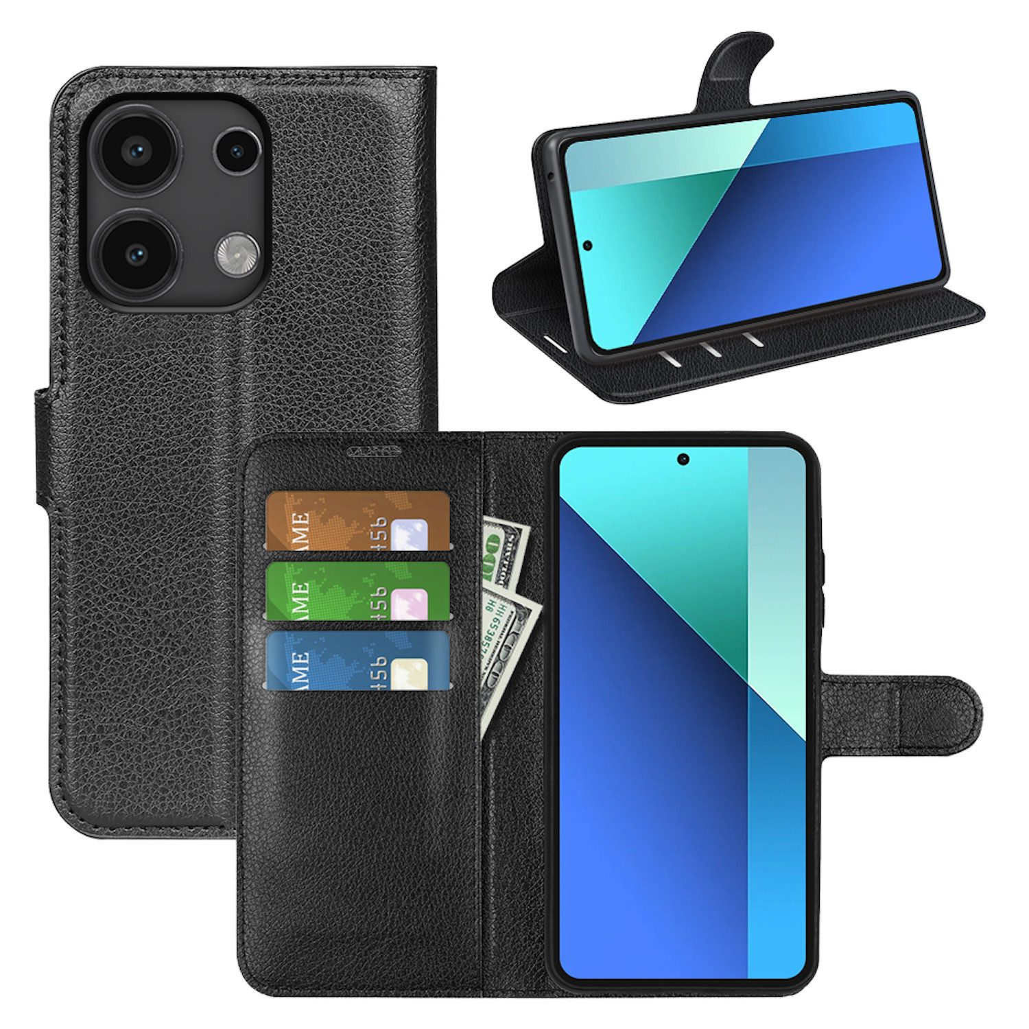 Wigento Smartphone Hülle Für Xiaomi Poco M6 Pro 4g Redmi Note 13 Pro